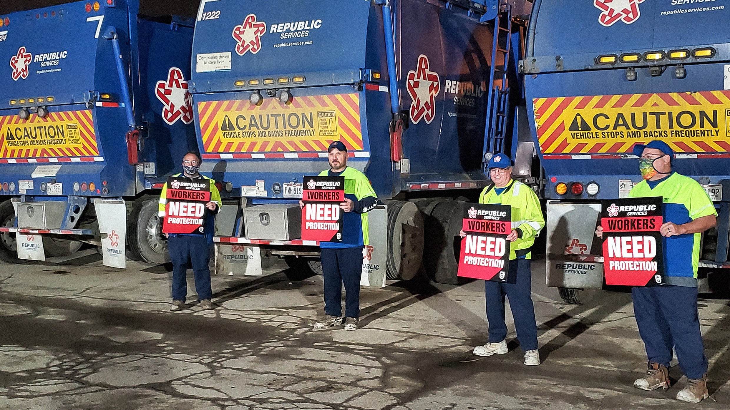 Garbage collectors are on the front lines of the COVID-19 response, but ...