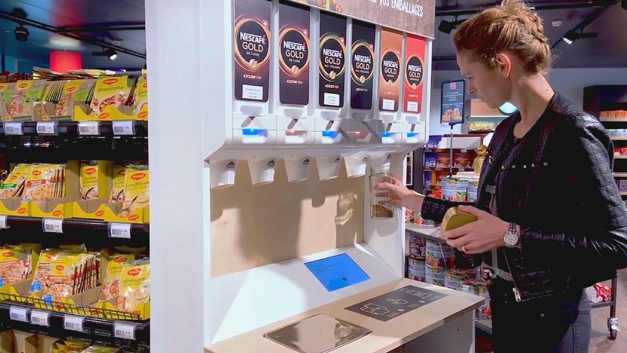Nestlé has new refill stations to help shoppers ditch single-use ...