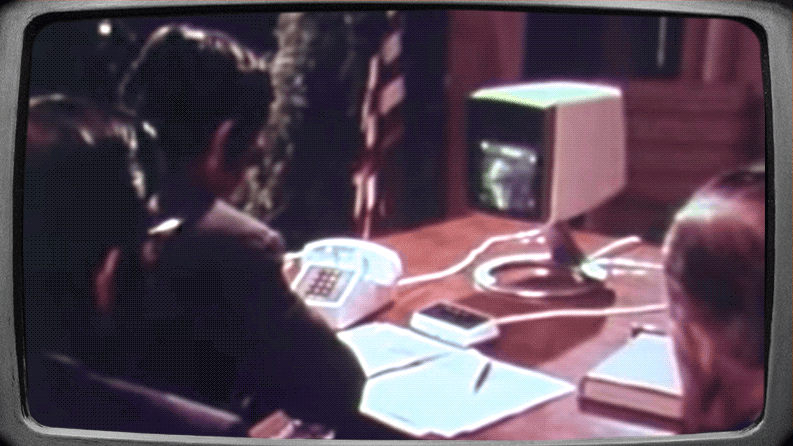 Watch the first videoconference, which took place 50 years ago today ...