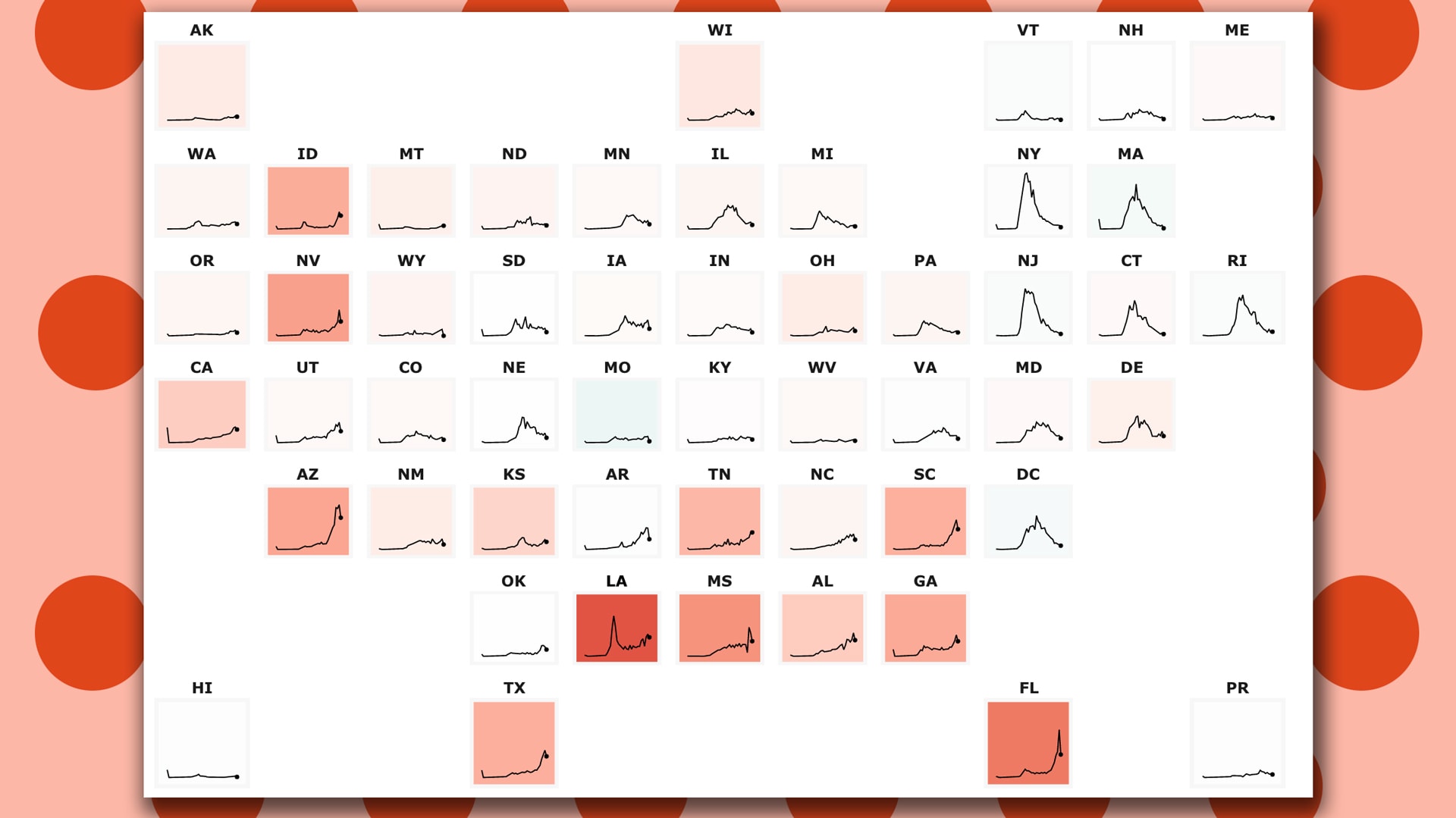COVID-19 timeline: Track your state's reopening plan along with new ...