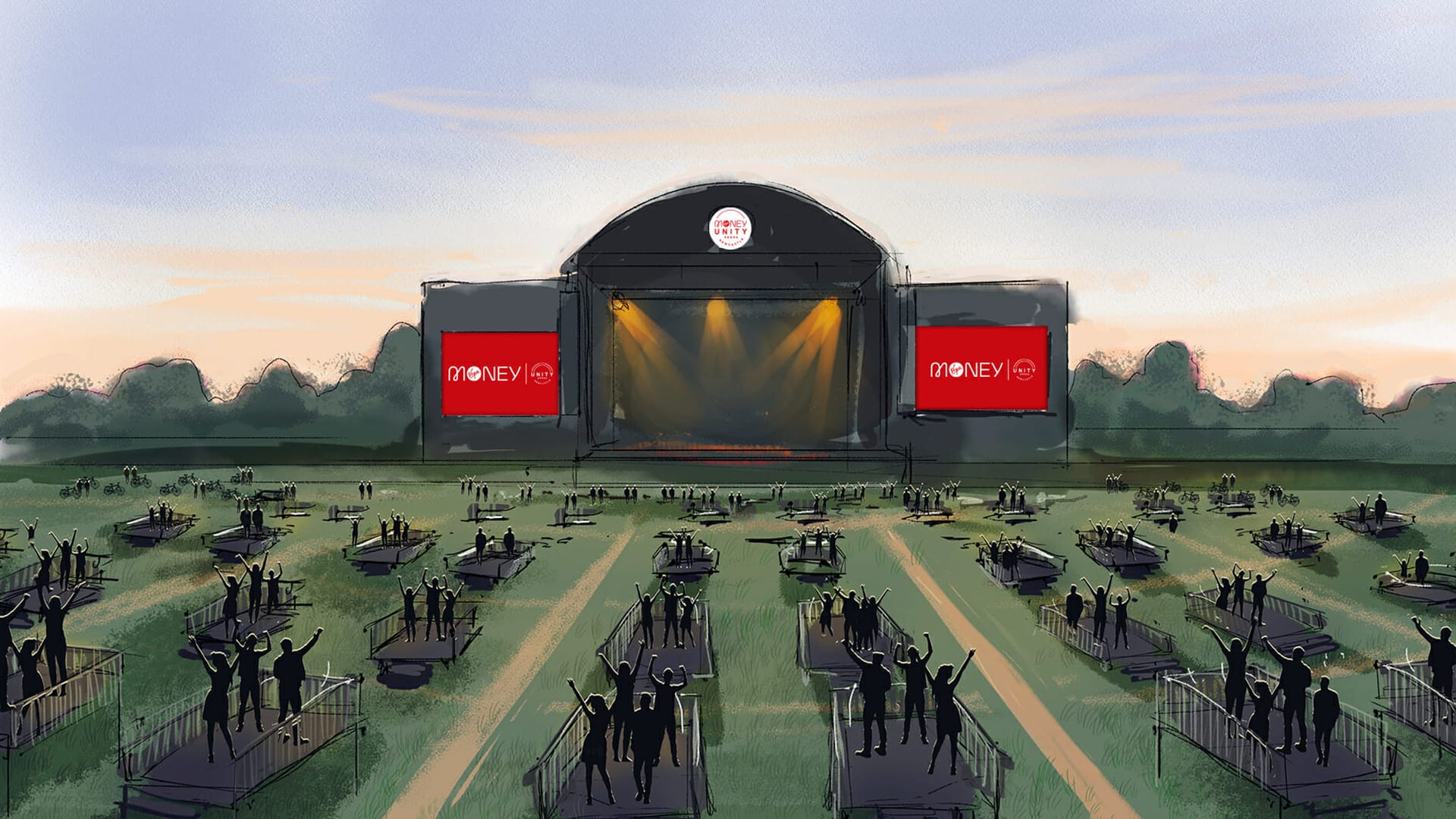 This socially distant music venue gives every fan their own VIP section ...