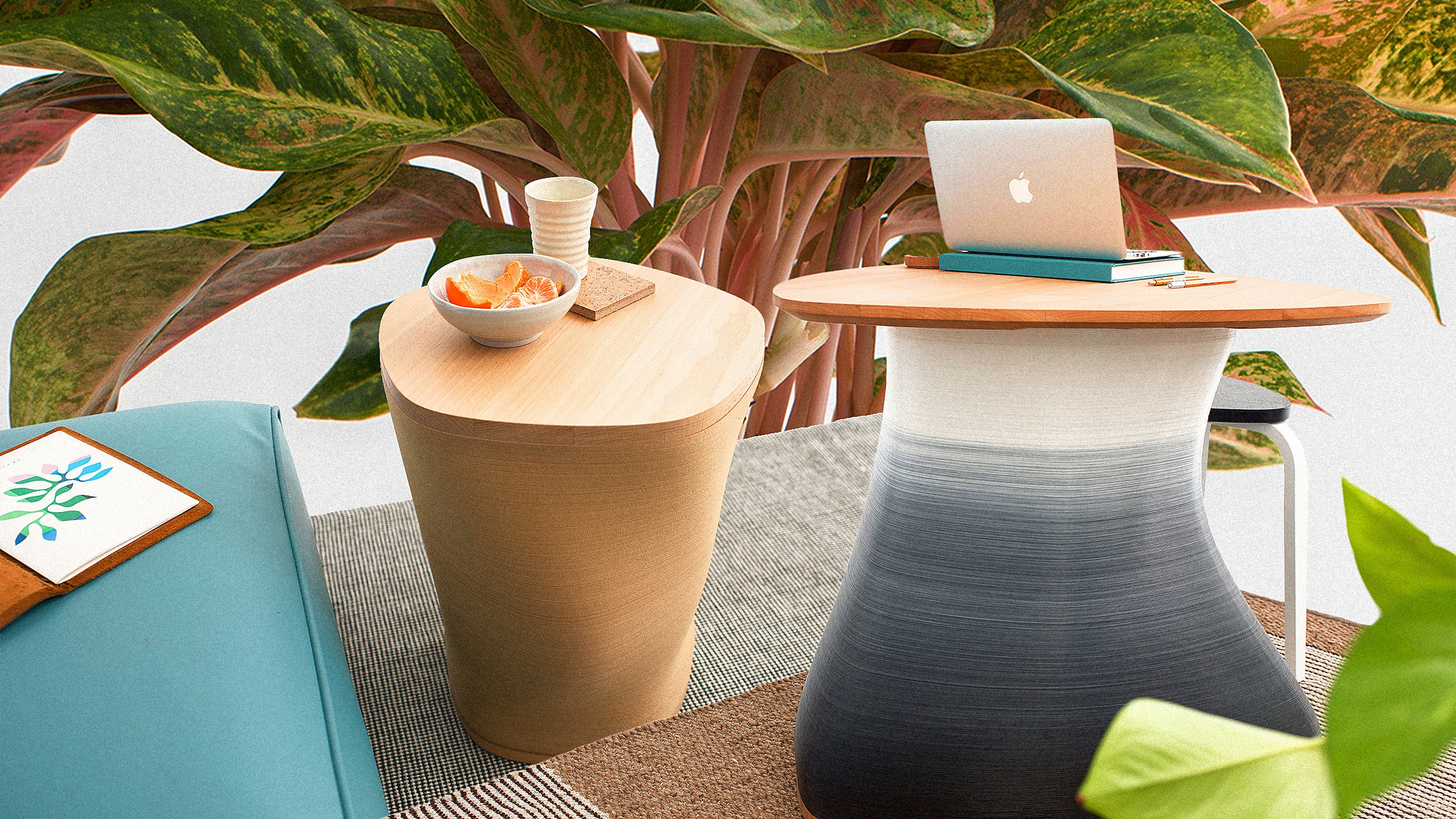 This custom furniture is 3D-printed to fit the exact space it's ...