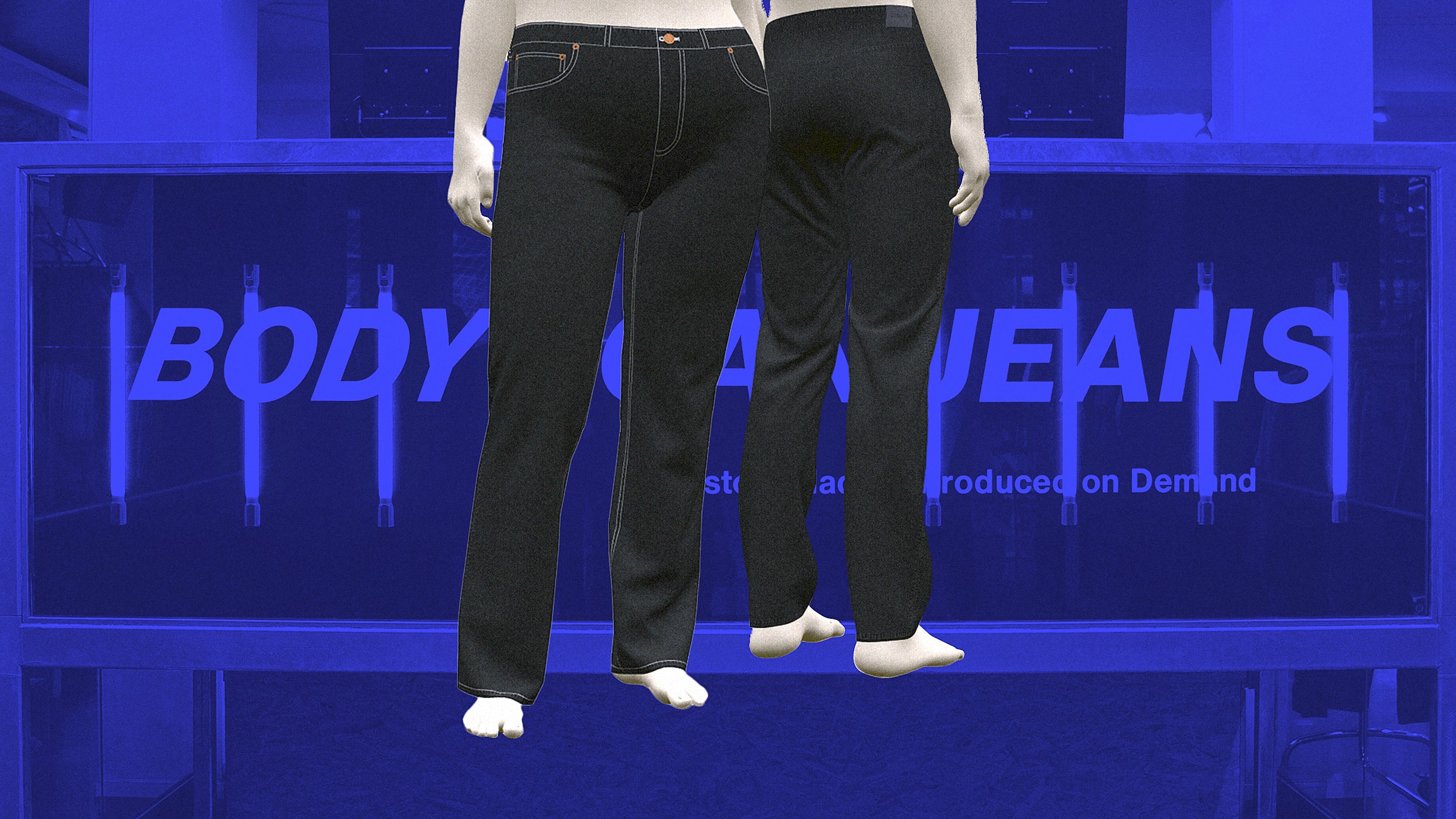 This body scanner creates custom jeans that fit you perfectly - Fast ...