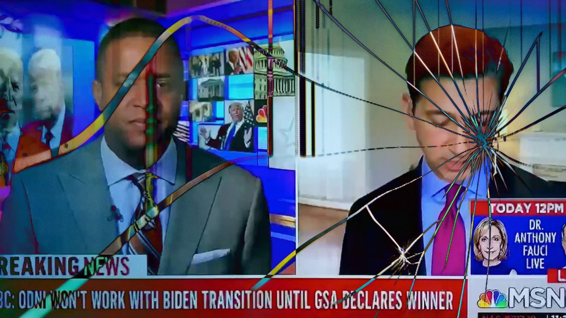 This 2-second cable news mishap captures the difficulty of trying to do ...