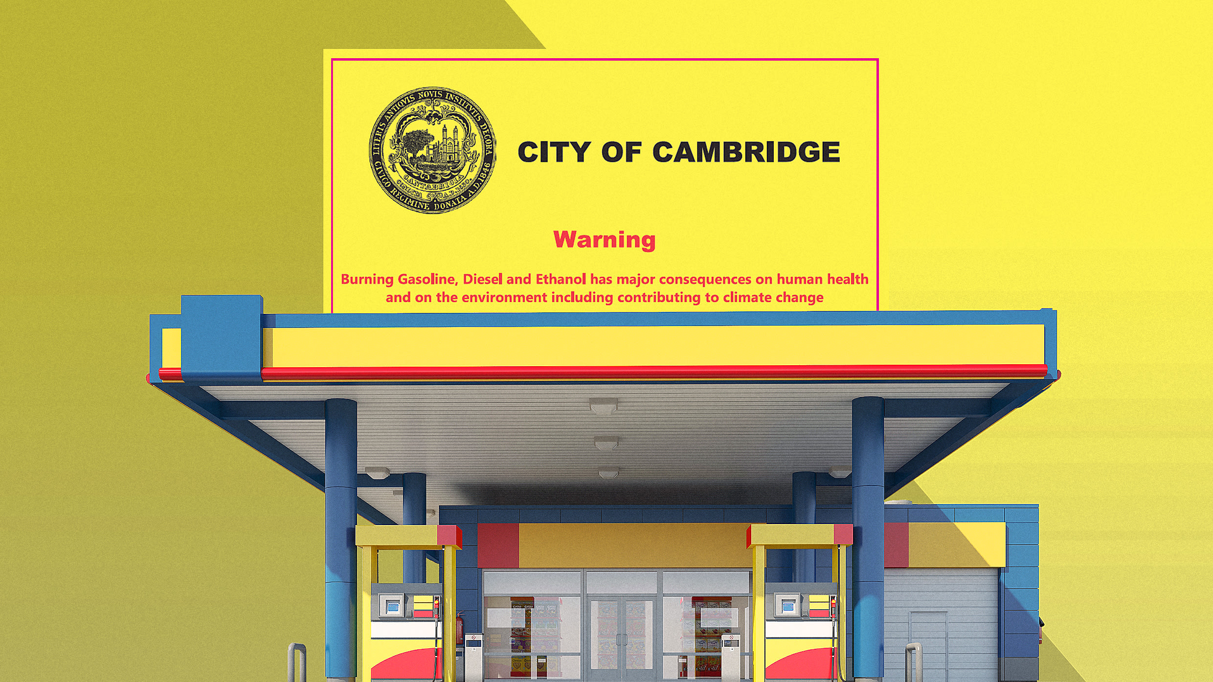 These new gas pump warning labels remind you about climate change while ...