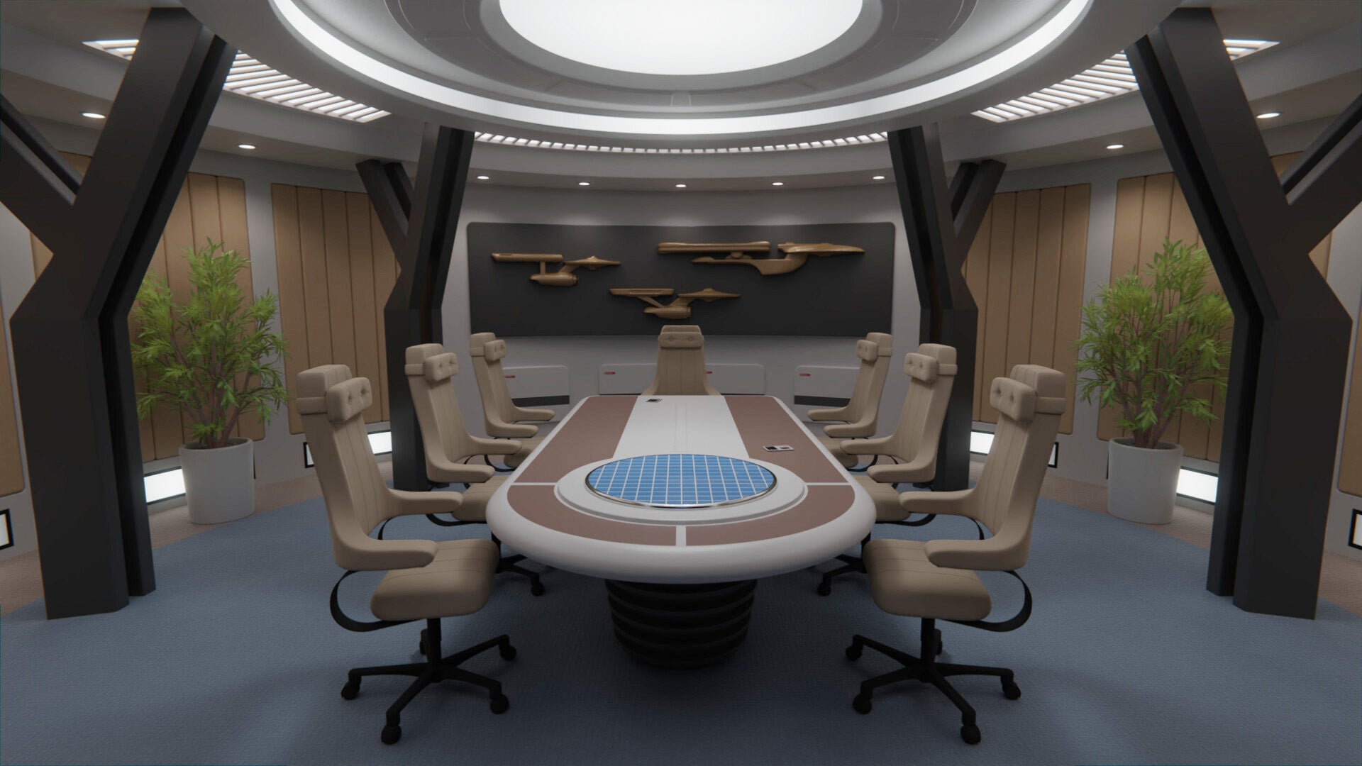 See the unexpectedly sophisticated chairs of 'Star Trek,' from Eames to ...