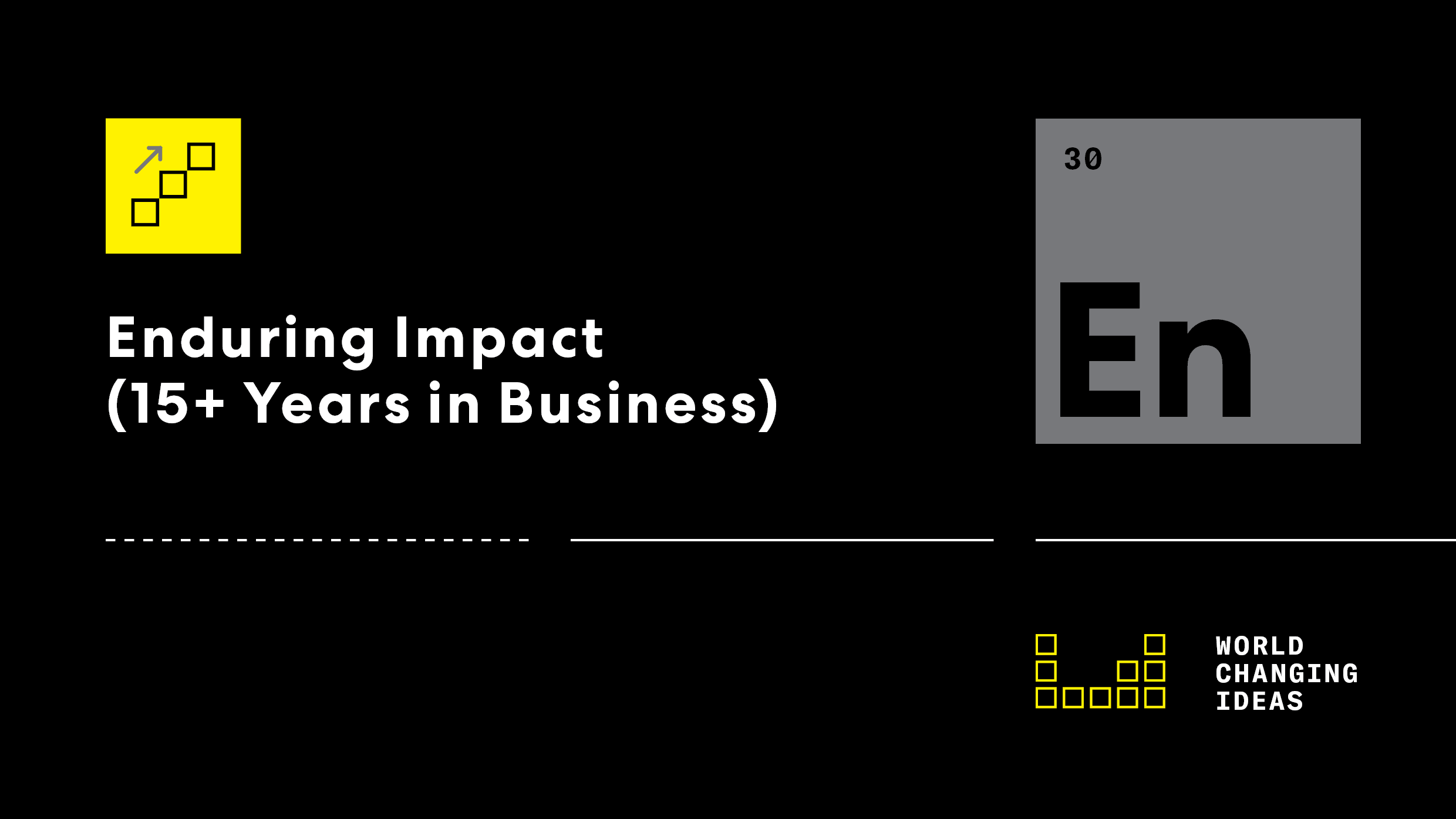 World Changing Ideas Awards 2021: Enduring Impact (15+ Years) In ...