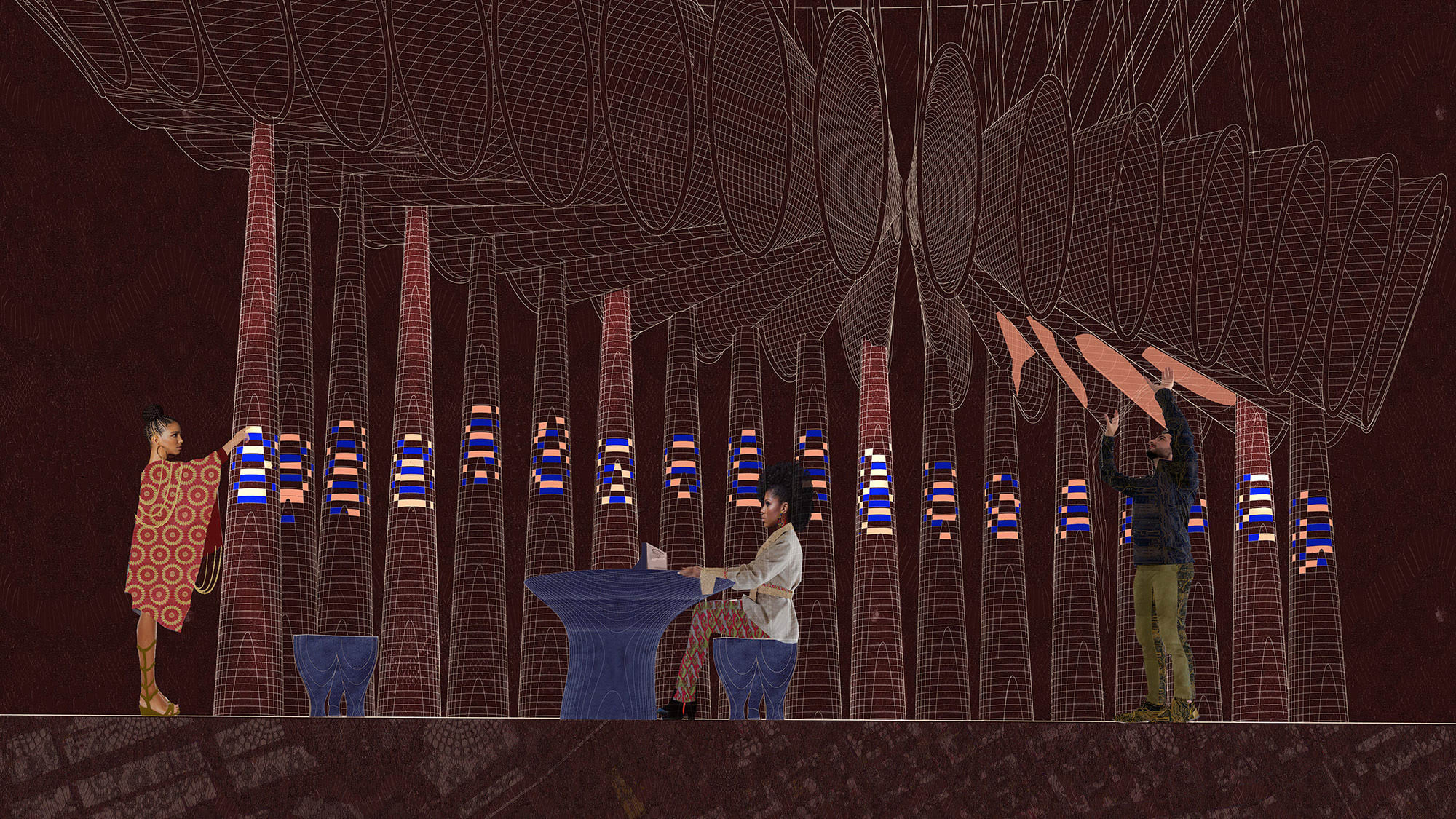 These artists formed a collective to reimagine Black architecture ...