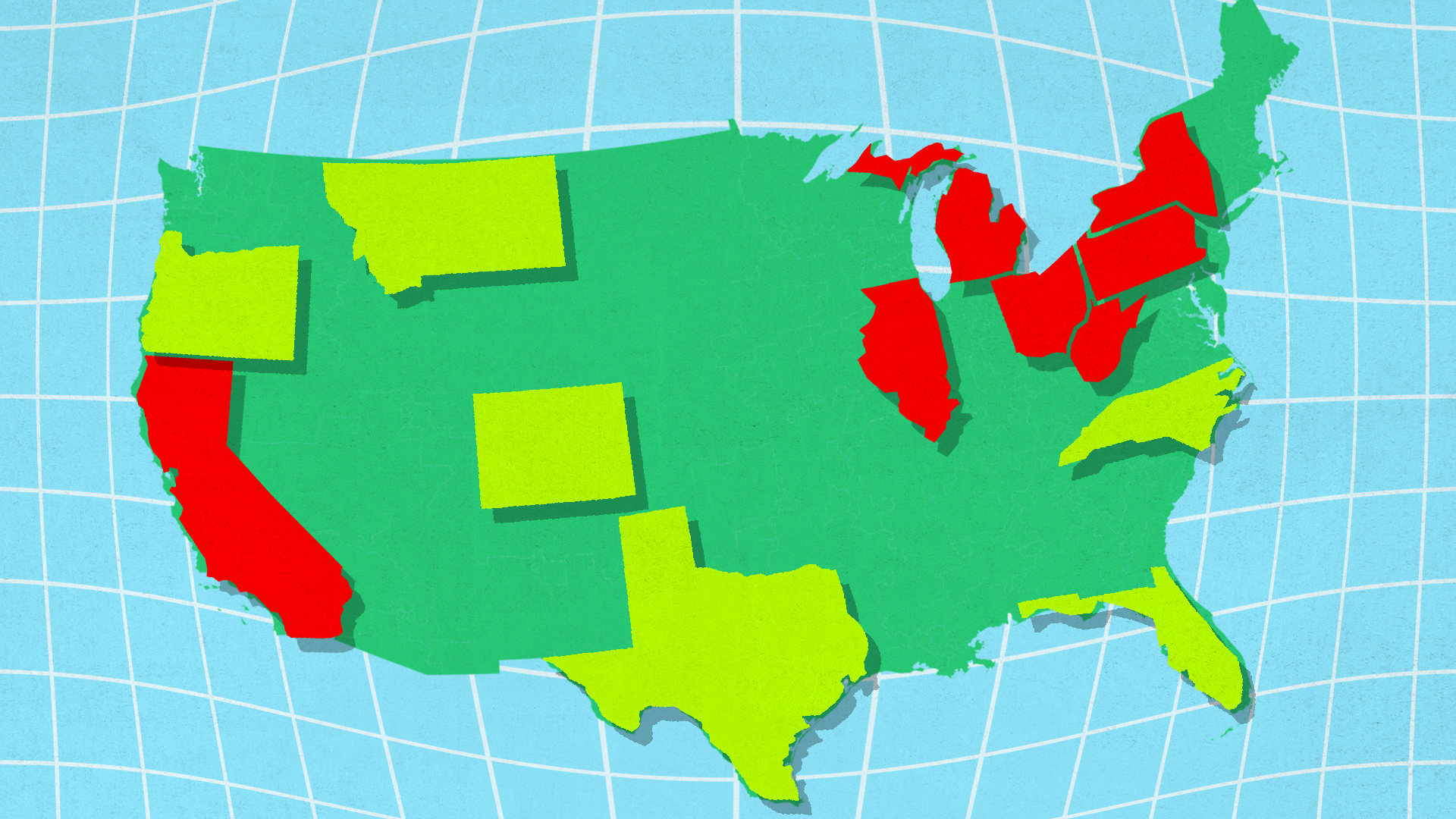 Congressional seats by state: These maps show who gained and lost after ...