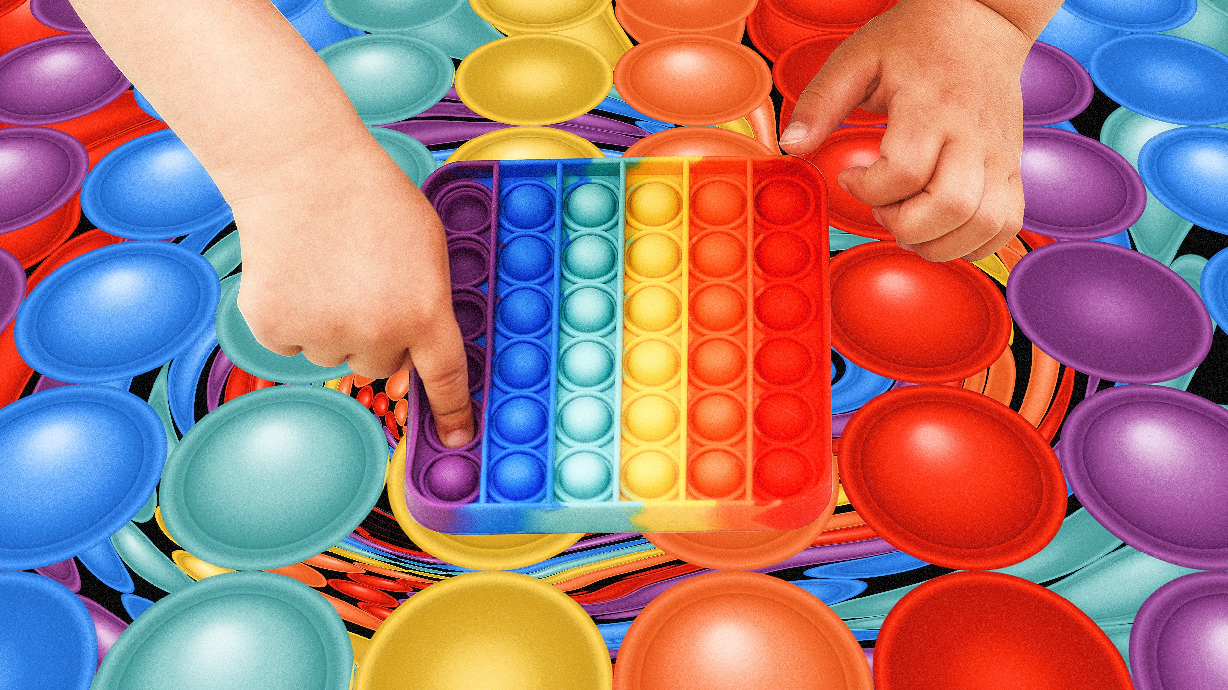 Fidget spinners are so passé. The hot new toy is... silicone Bubble ...