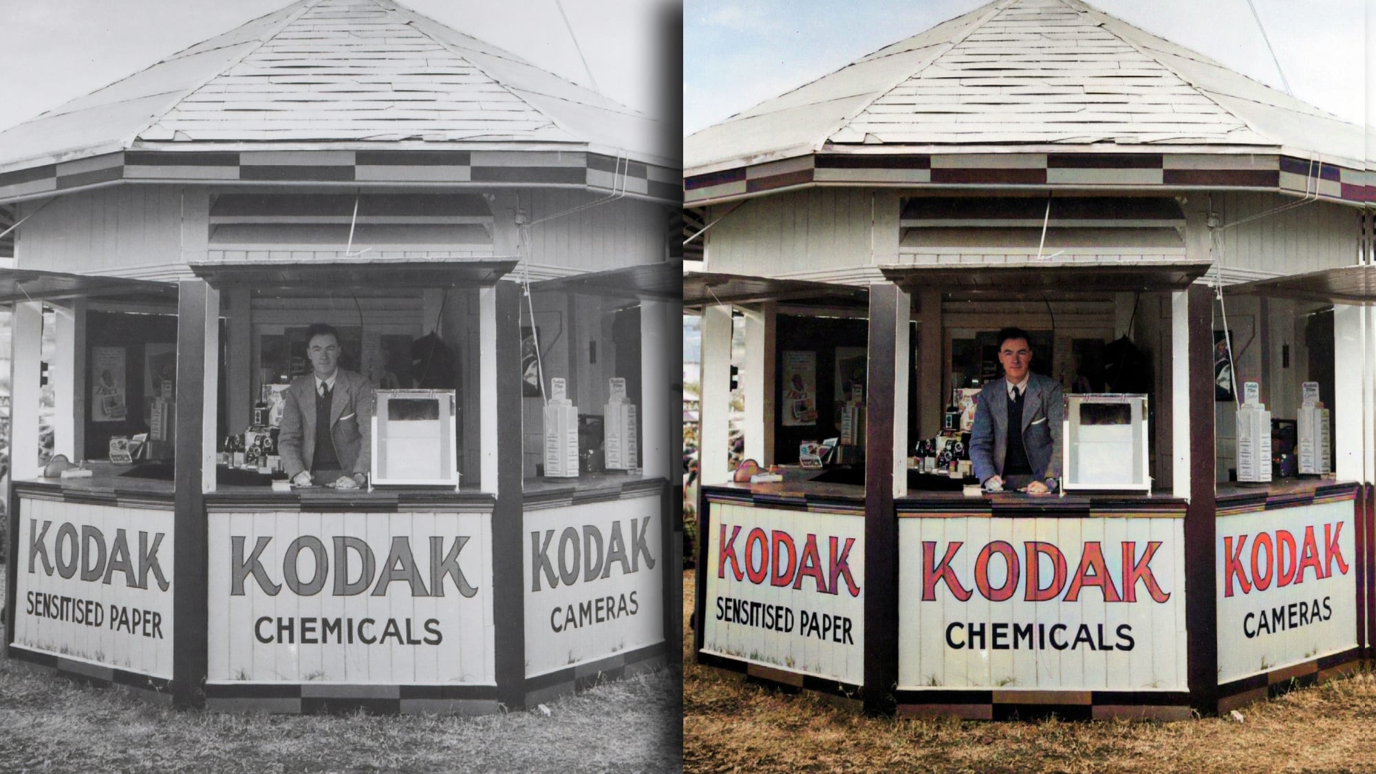 The controversial history of colorizing black-and-white photographs ...