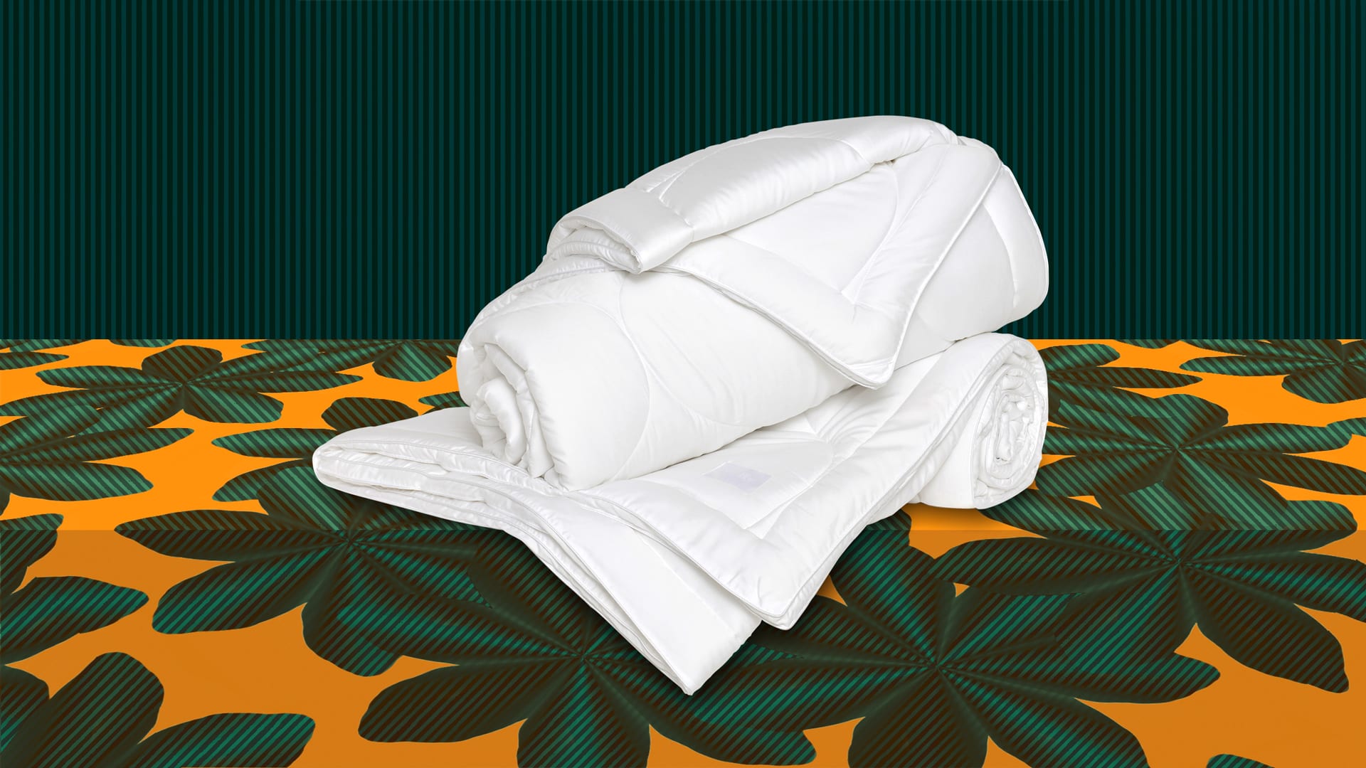 This comforter is filled with recycled plastic—and is unbelievably ...