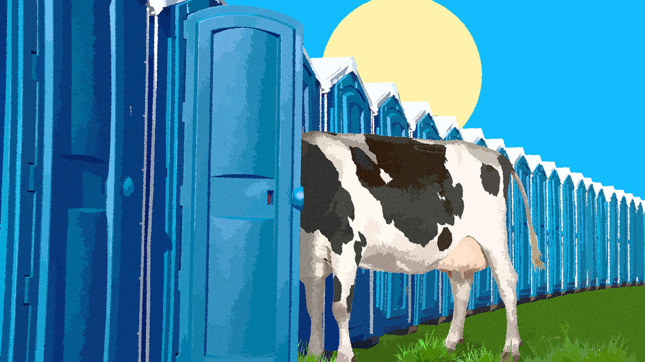 Potty training cows could help reduce their pee-related pollution ...