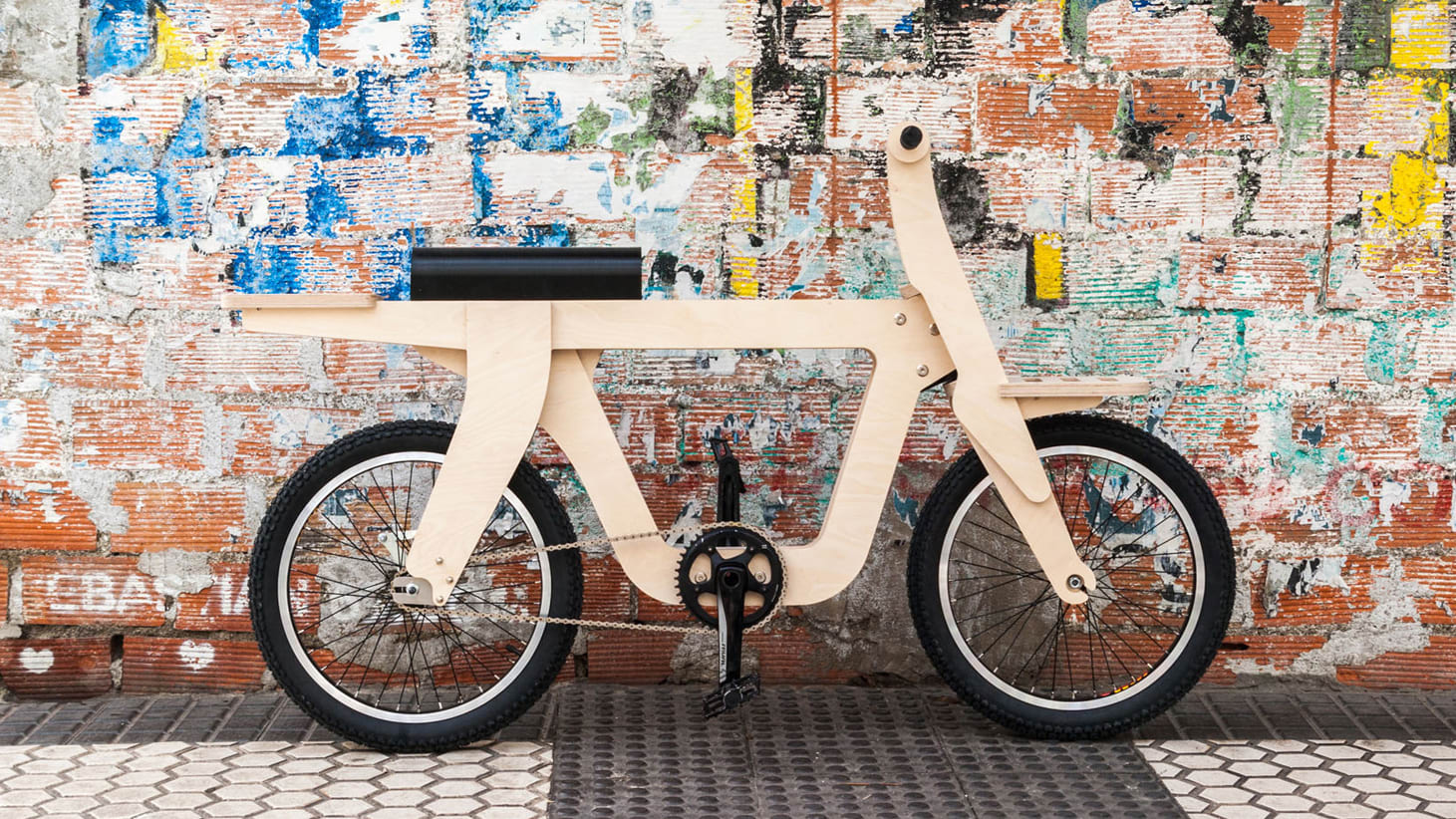 You can download, print, and ride away on this sleek wooden bike - Fast ...