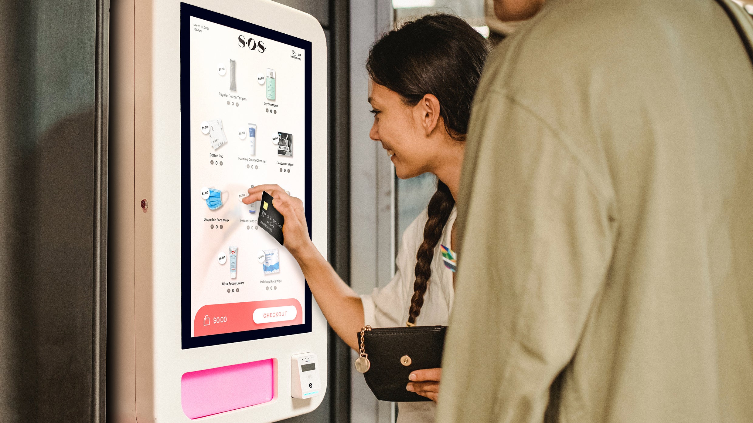 Tampon dispensers now work like your phone's touchscreen - Fast Company
