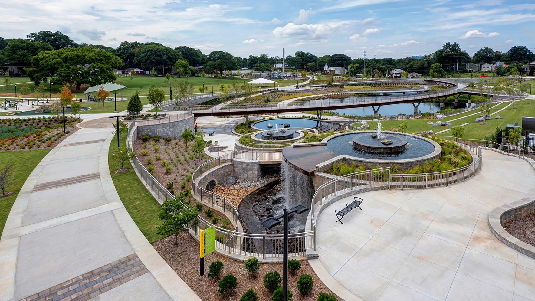 This 16-acre Atlanta park was built to flood - Fast Company