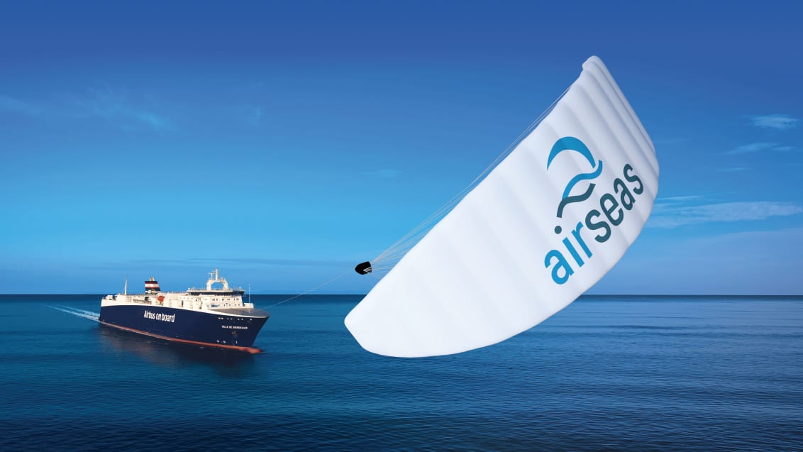 This giant kite helps power cargo ships and reduces greenhouse gas ...