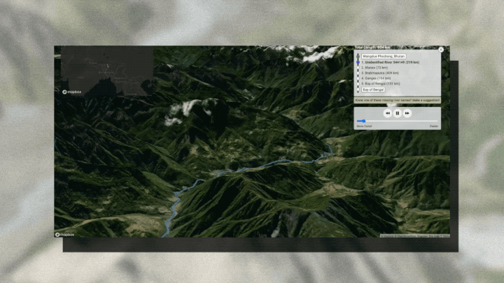 This mesmerizing map lets you follow the path of a drop of water ...