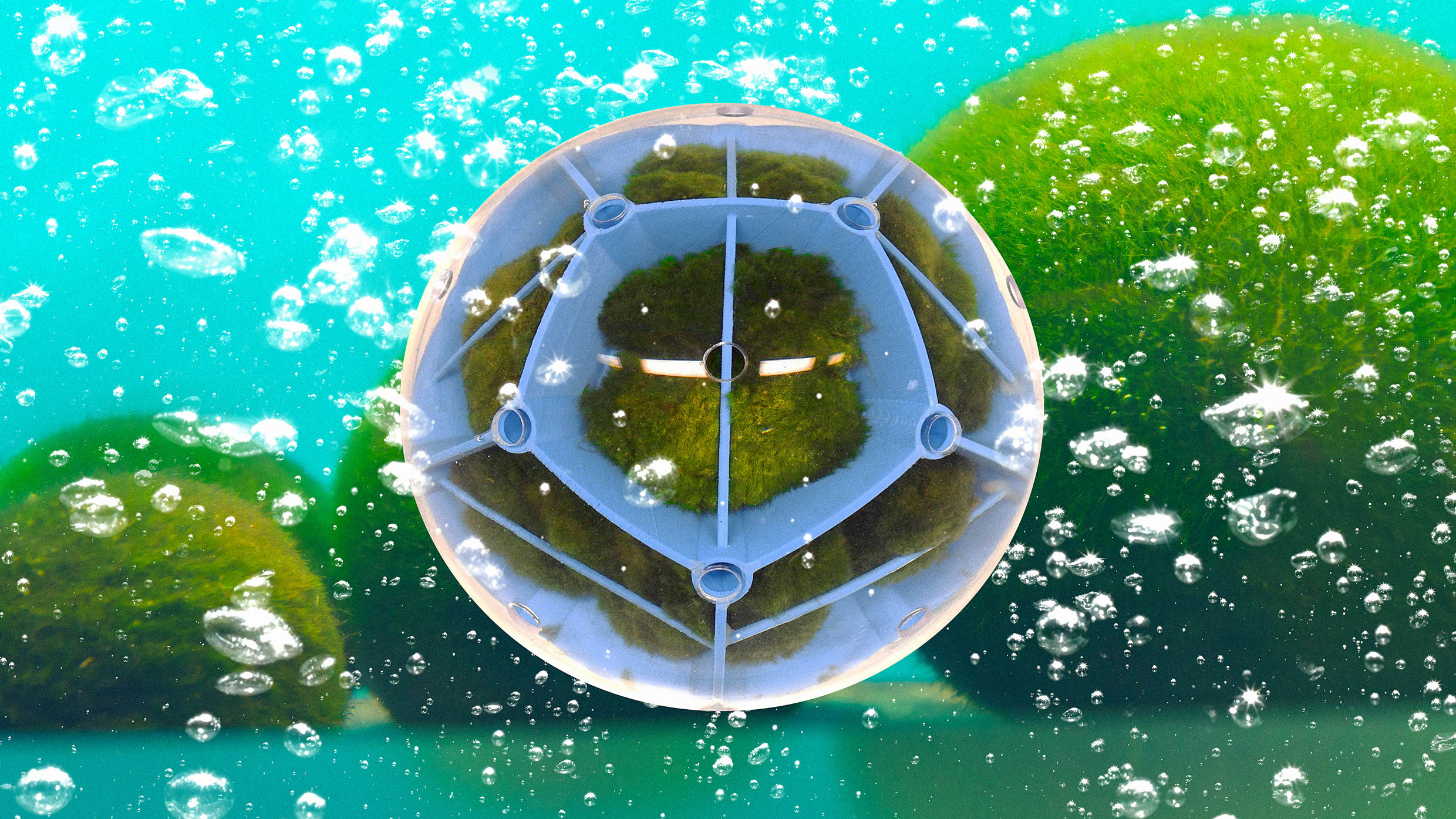 These robots are powered by algae balls living inside - Fast Company