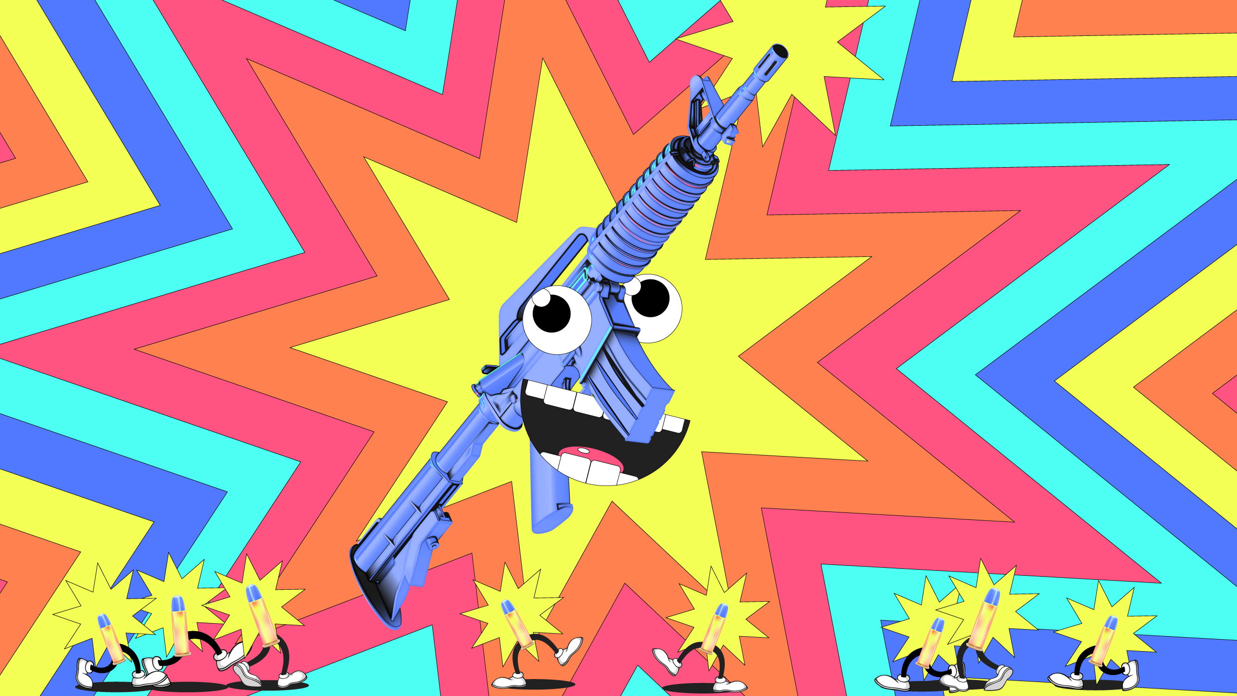 An AR-15 designed for children shocks even the most jaded gun-control ...