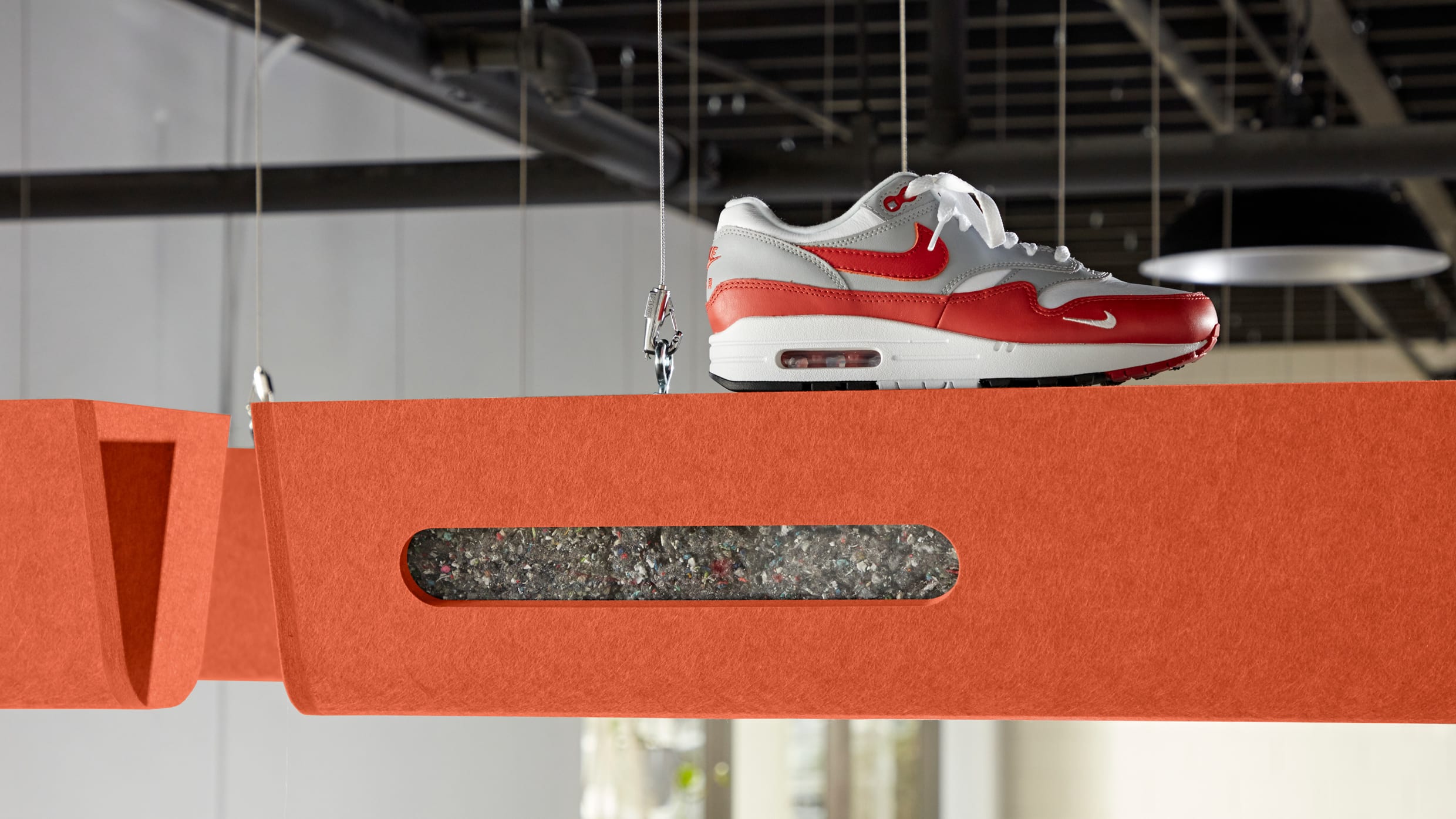 Nike shoes didn't just inspire these acoustic panels, they are the ...