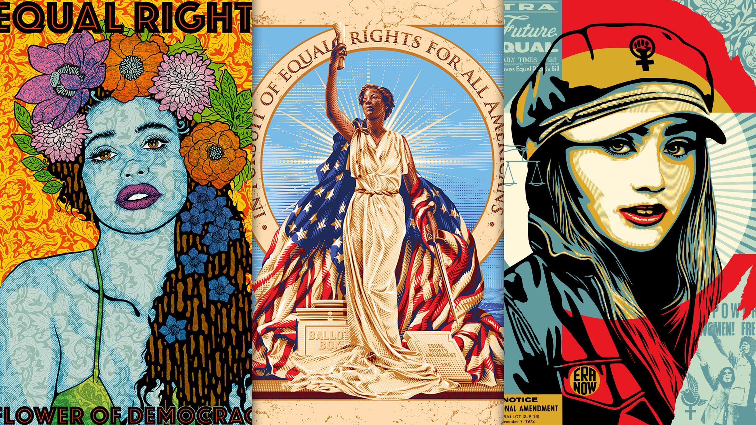 How 29 artists banded together to put the Equal Rights Amendment back ...