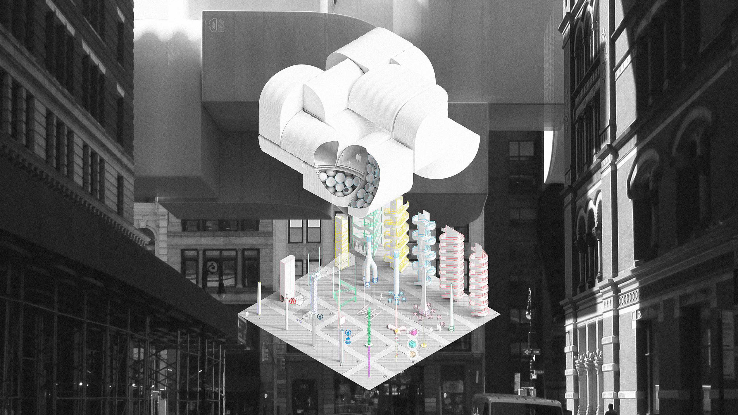 This architect wants to suspend buildings in midair. It's not as ...