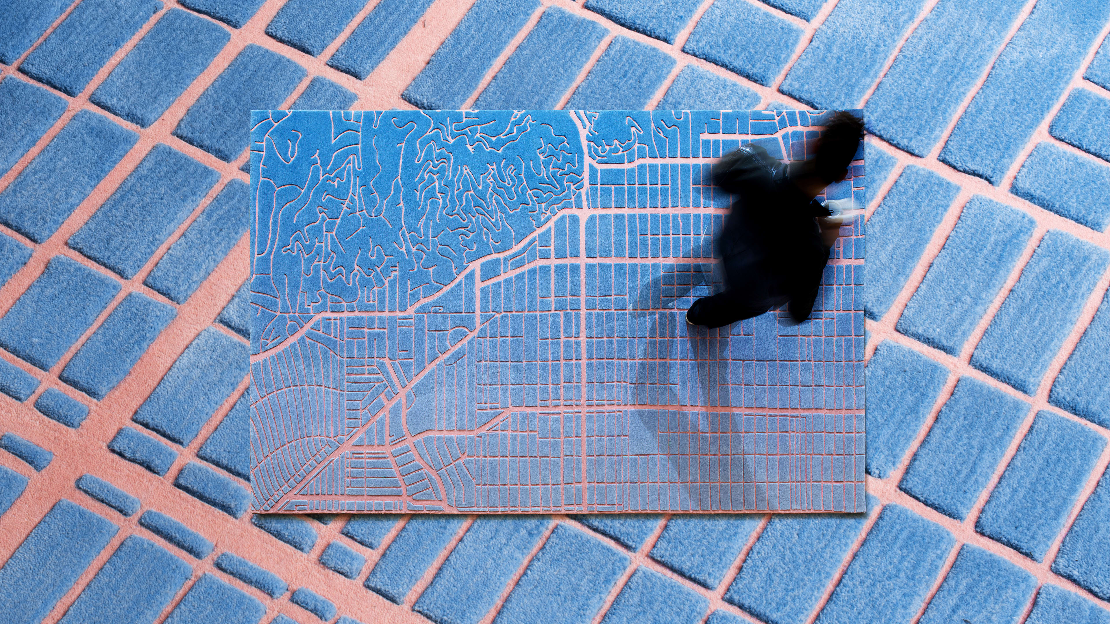 See these stunning geometric rugs inspired by city maps - Fast Company