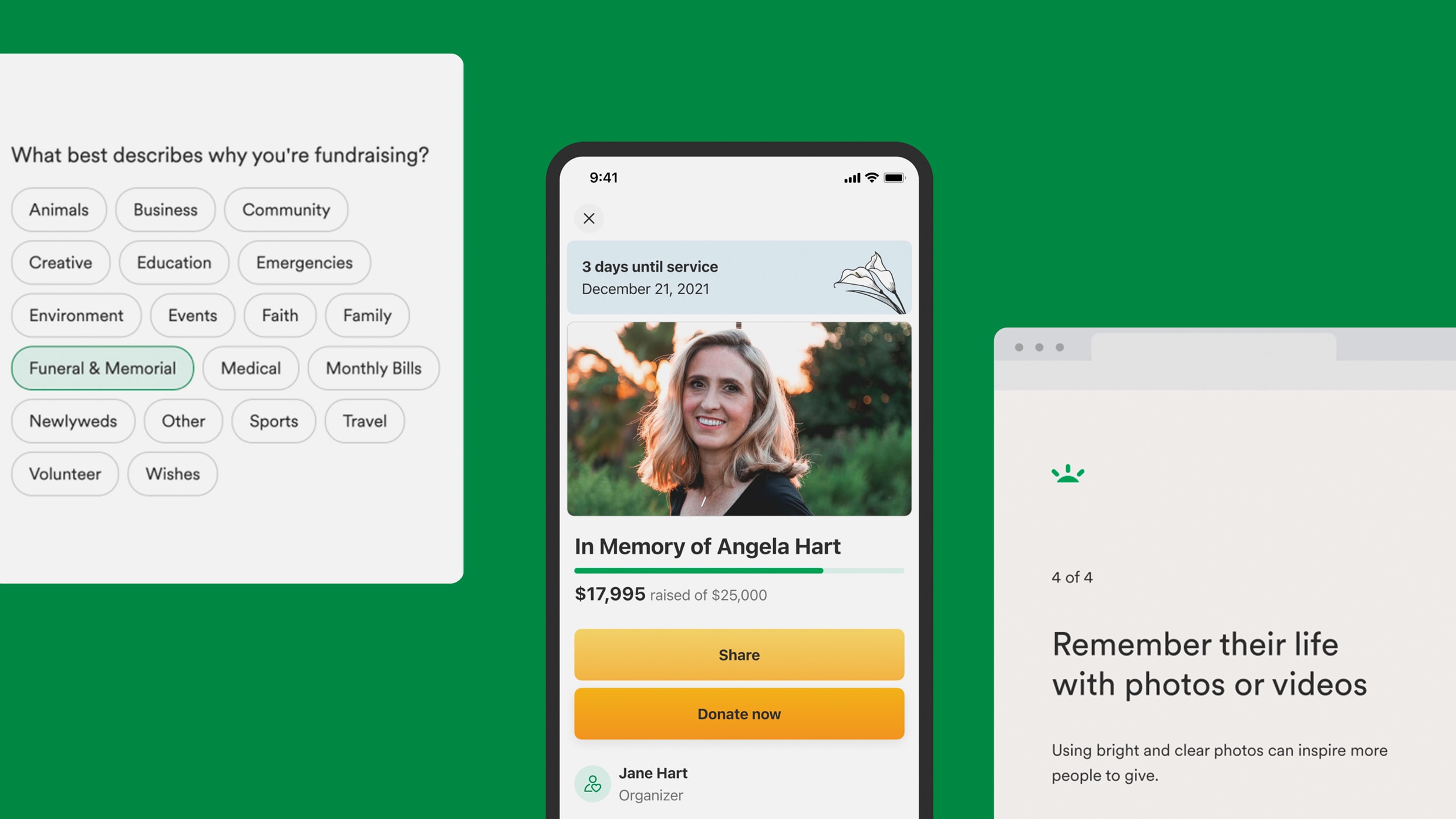 How GoFundMe's new pages take a sensitive approach to grief - Fast Company