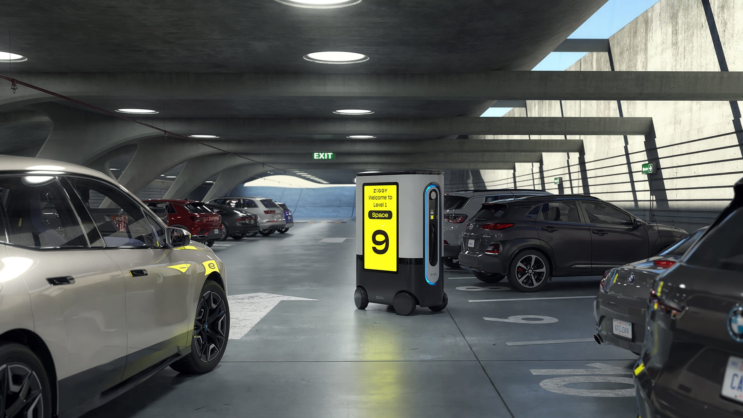 Meet Ziggy, the traveling robot that can charge your electric vehicle ...