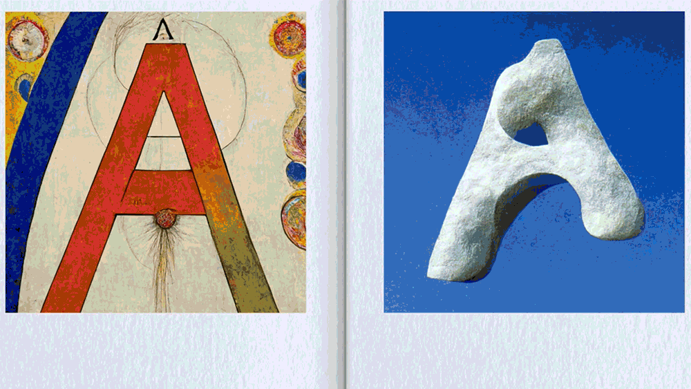 These alphabets were 'designed' by artists like Basquiat, Matisse, and ...