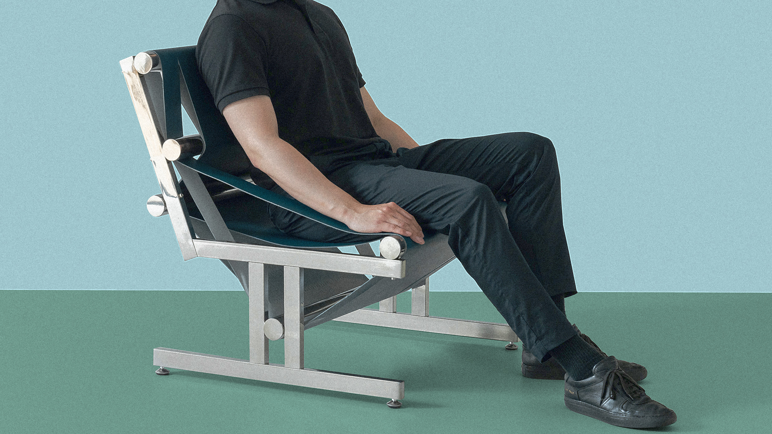 Take a seat on these chairs made out of conveyor belts - Fast Company