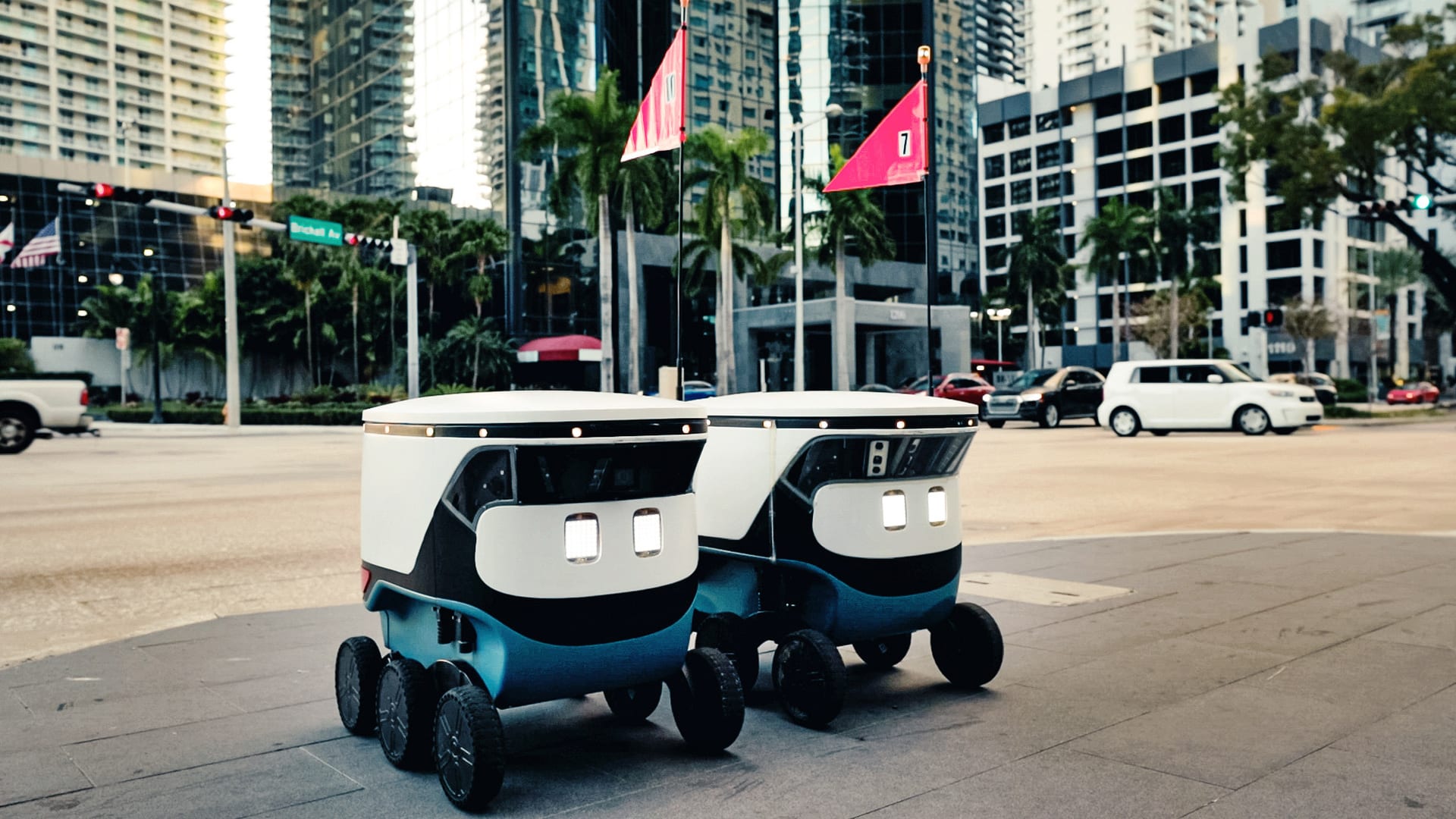 Uber and Cartken are bringing robot delivery in Miami - Fast Company