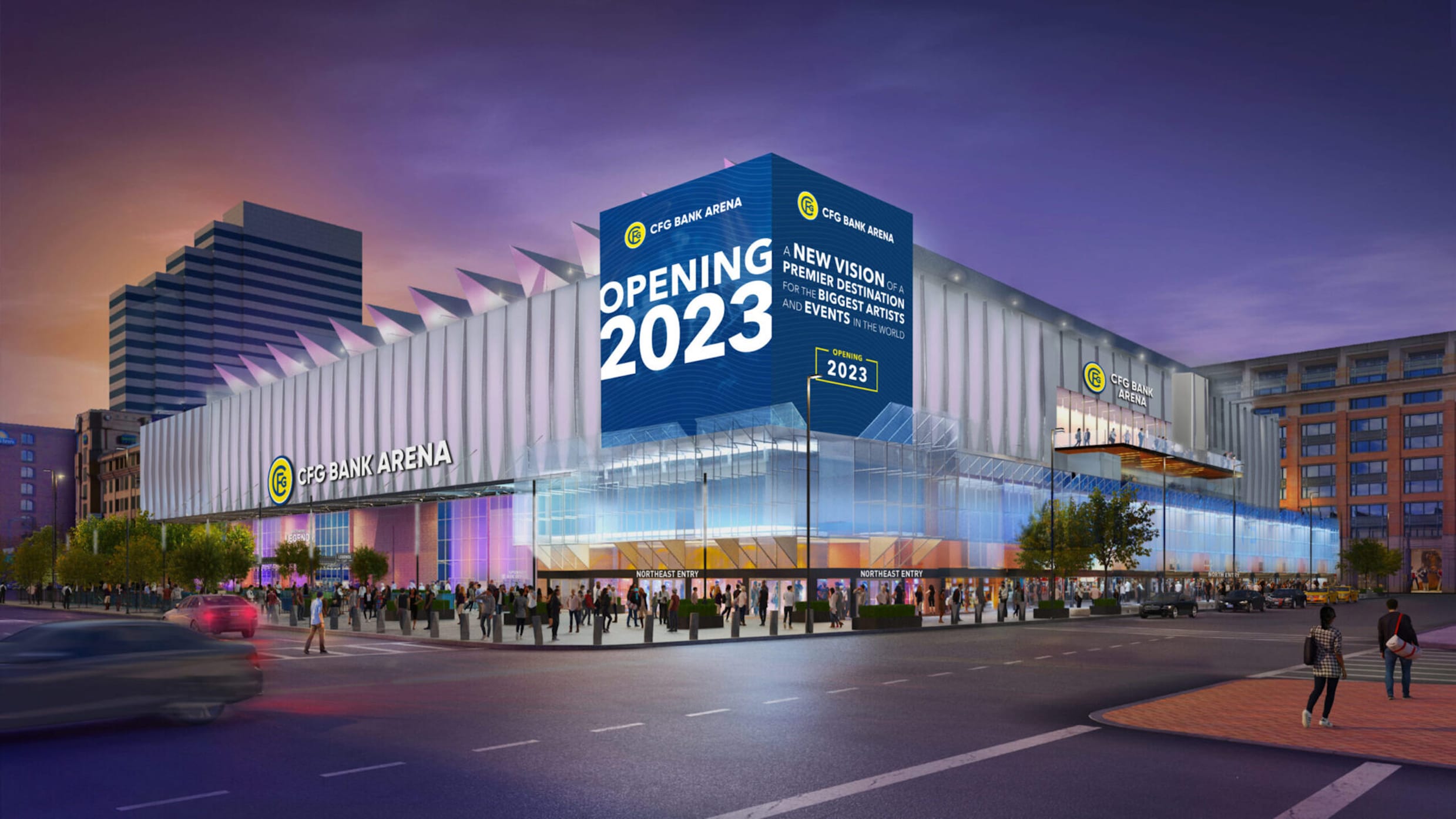 CFG Bank Arena renovated its old venue instead of building a new one