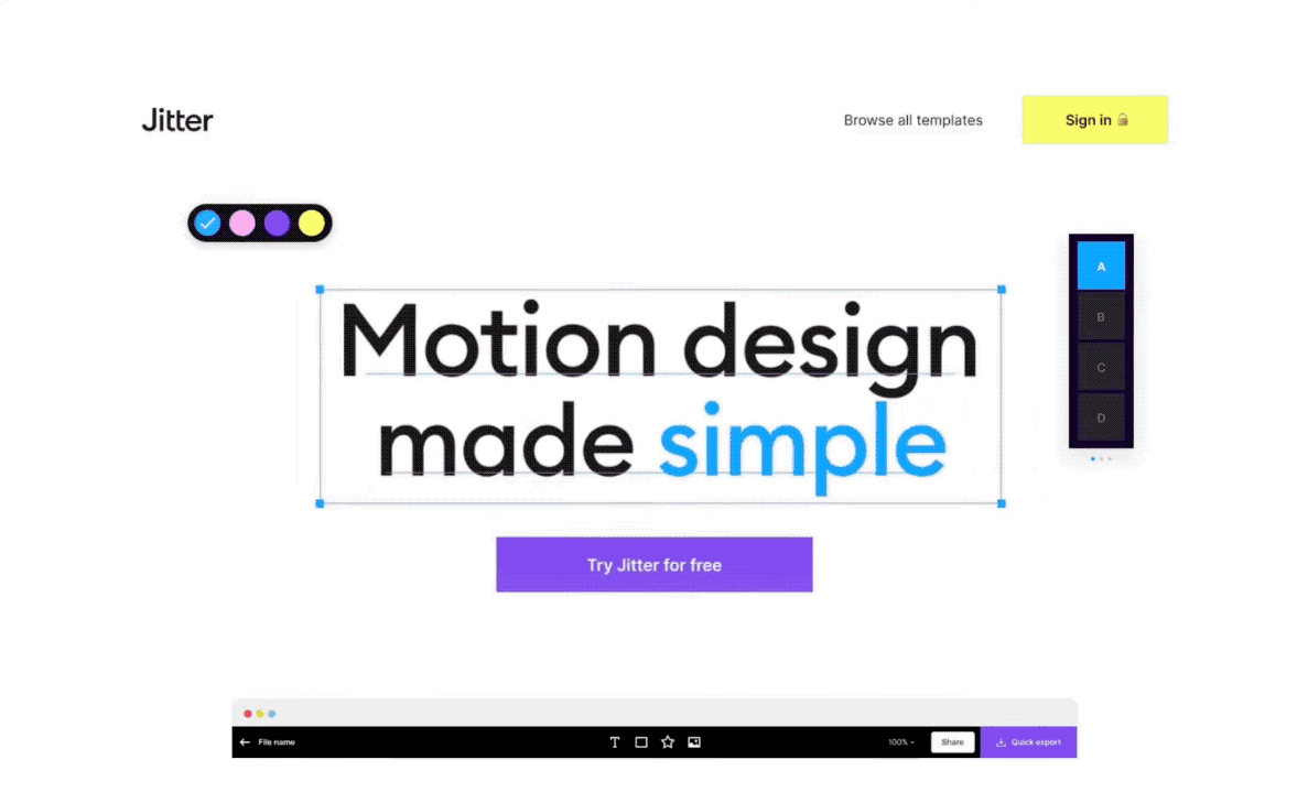Jitter: Use this free tool to create catchy visualizations for social