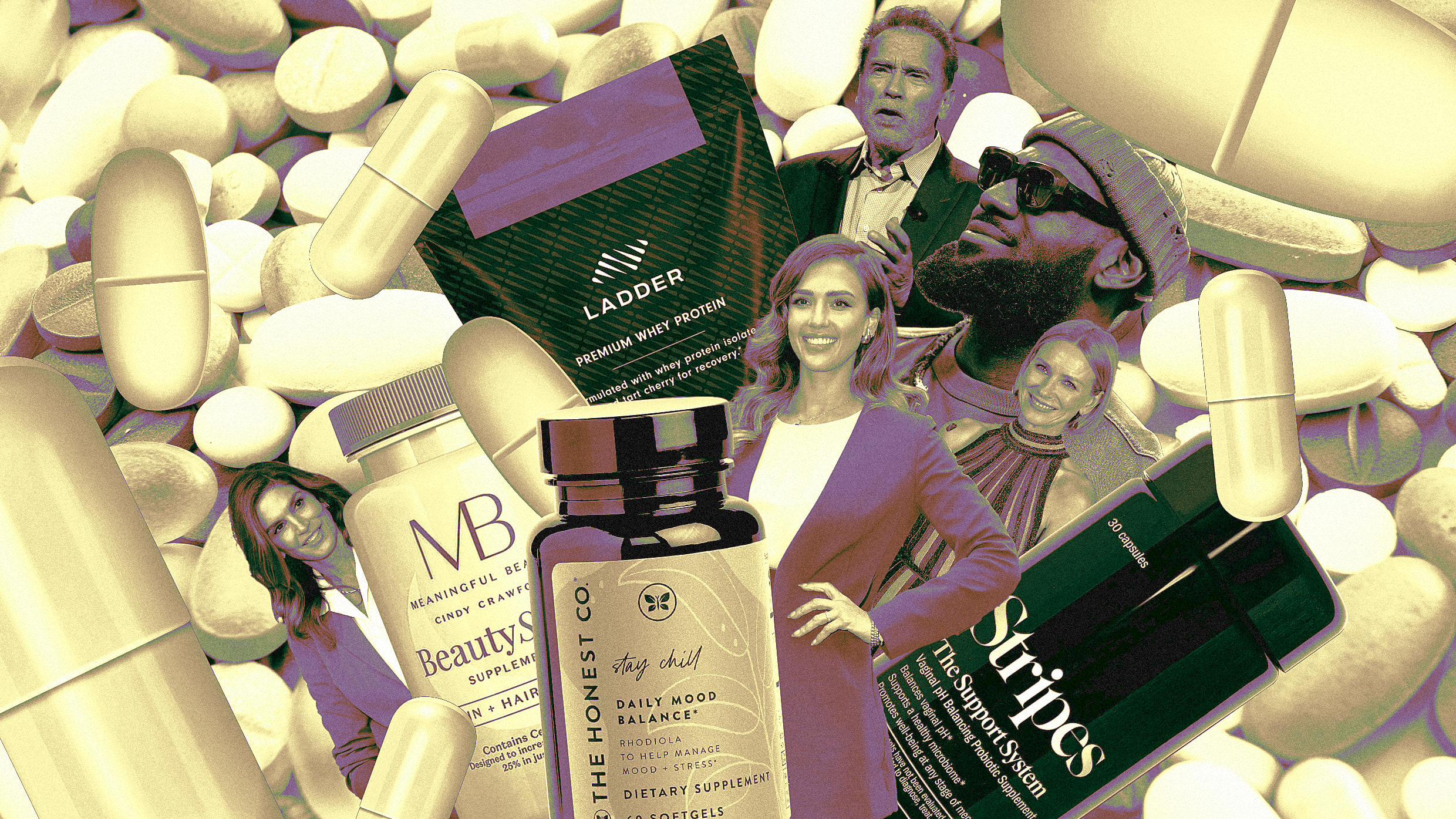 How celebrity supplements became the new celebrity fragrance