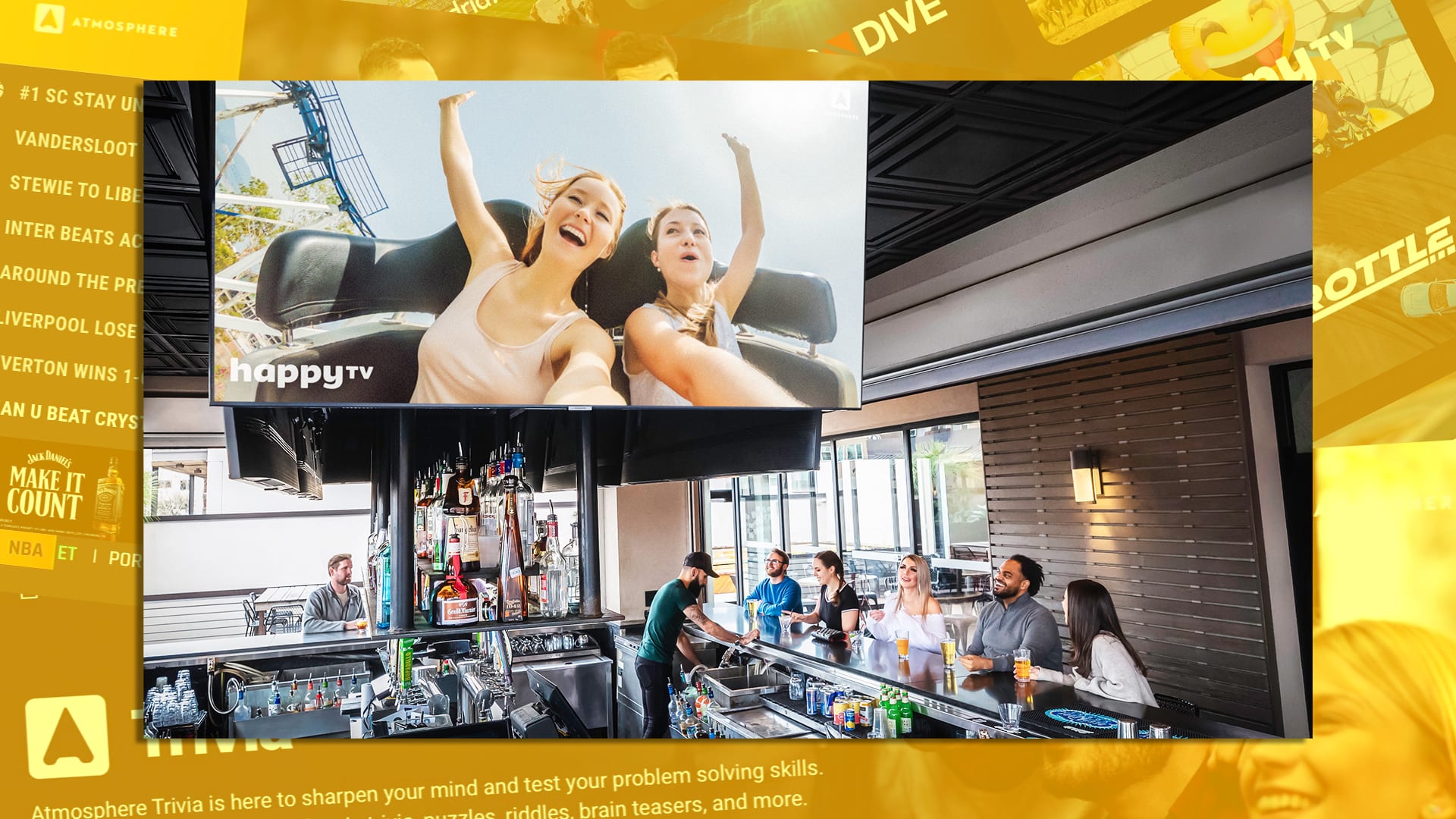 Atmosphere, out-of-home streaming TV, has new CEO, raises $65 million more