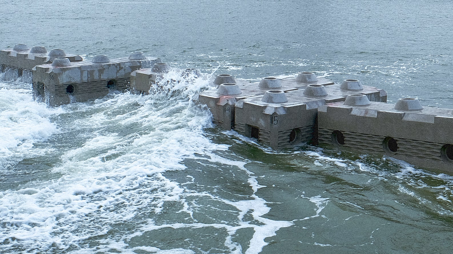 These artificial reefs look like massive Lego blocks and double as a ...