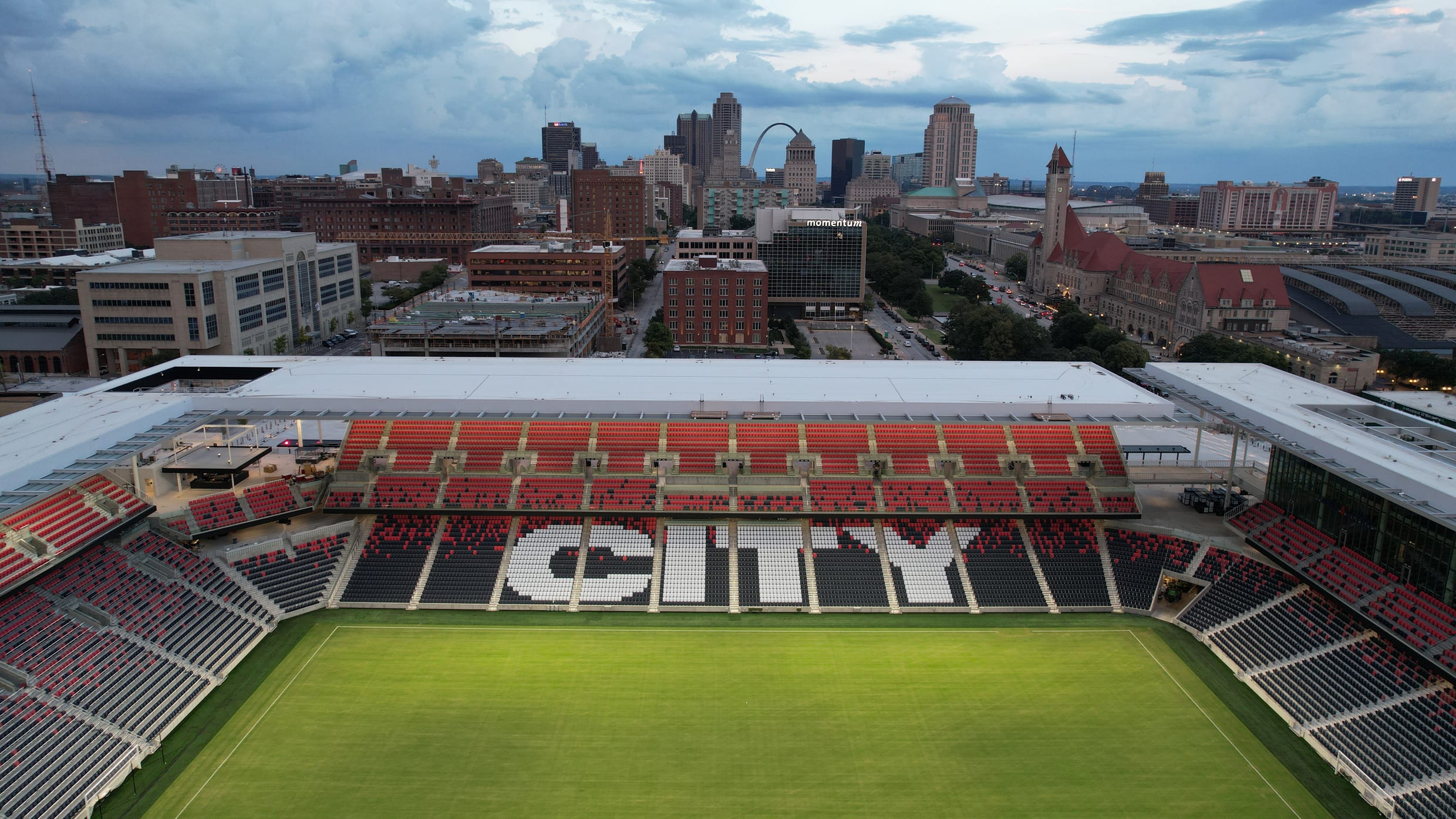 St. Louis' new soccer stadium feels like part of the city