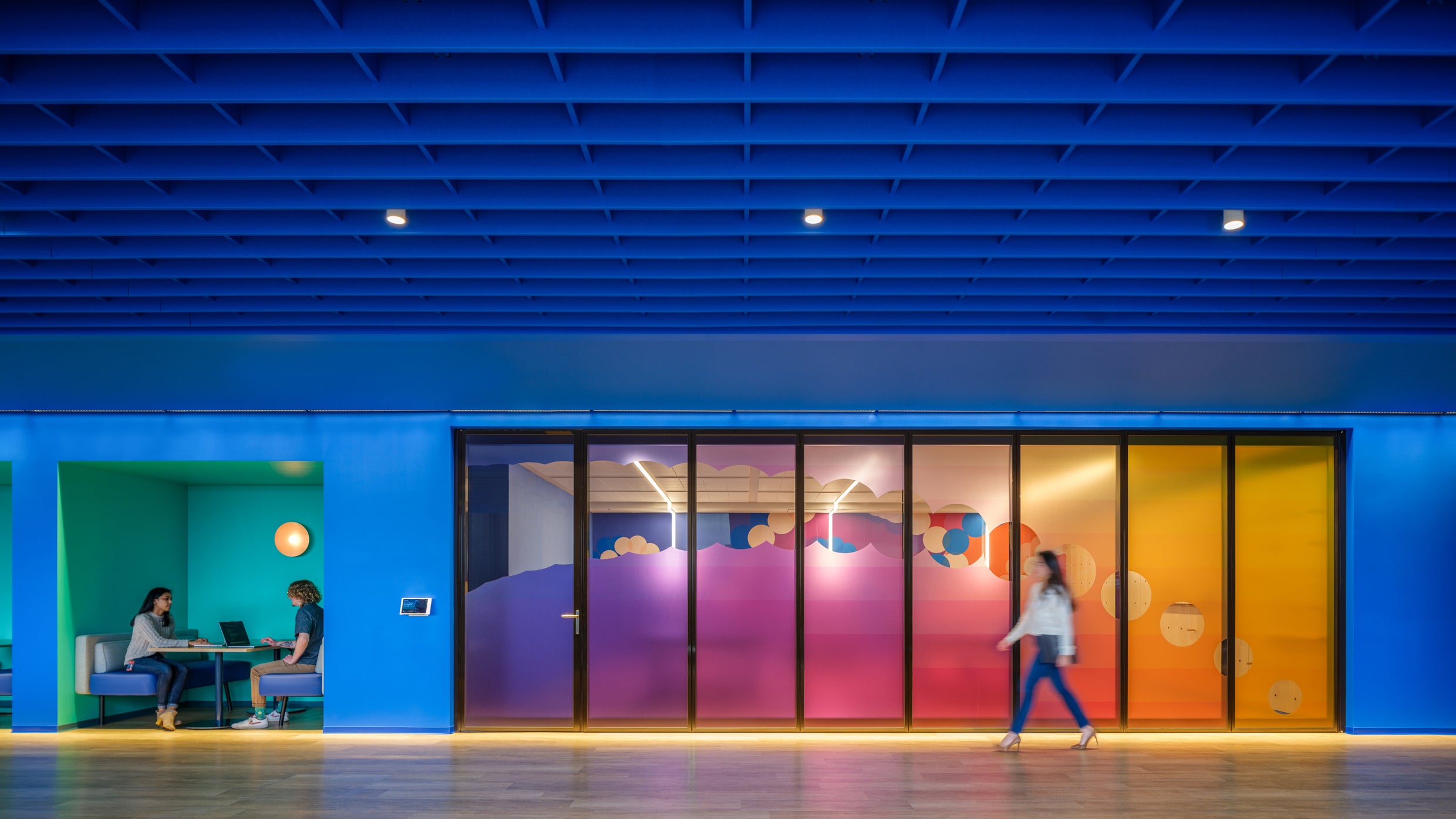 Adobe designed its new color-coded office tower with neuroscience