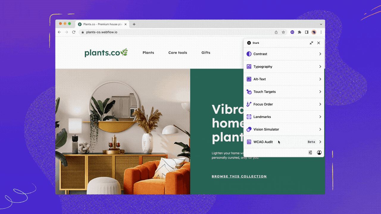 Is your website accessible? Stark's simple browser extension will check