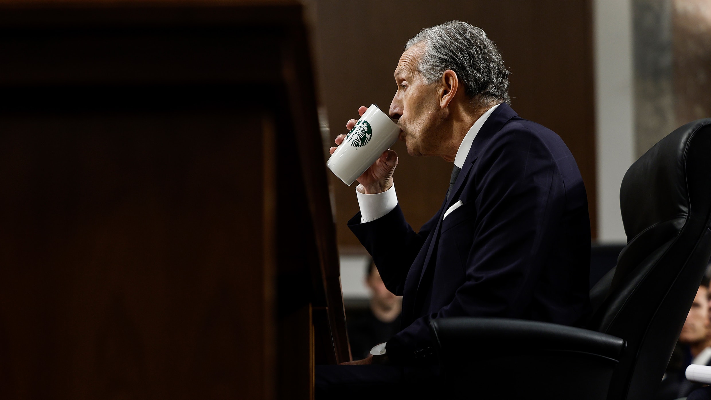 Starbucks' Howard Schultz testifies about union activity in the U.S. Senate