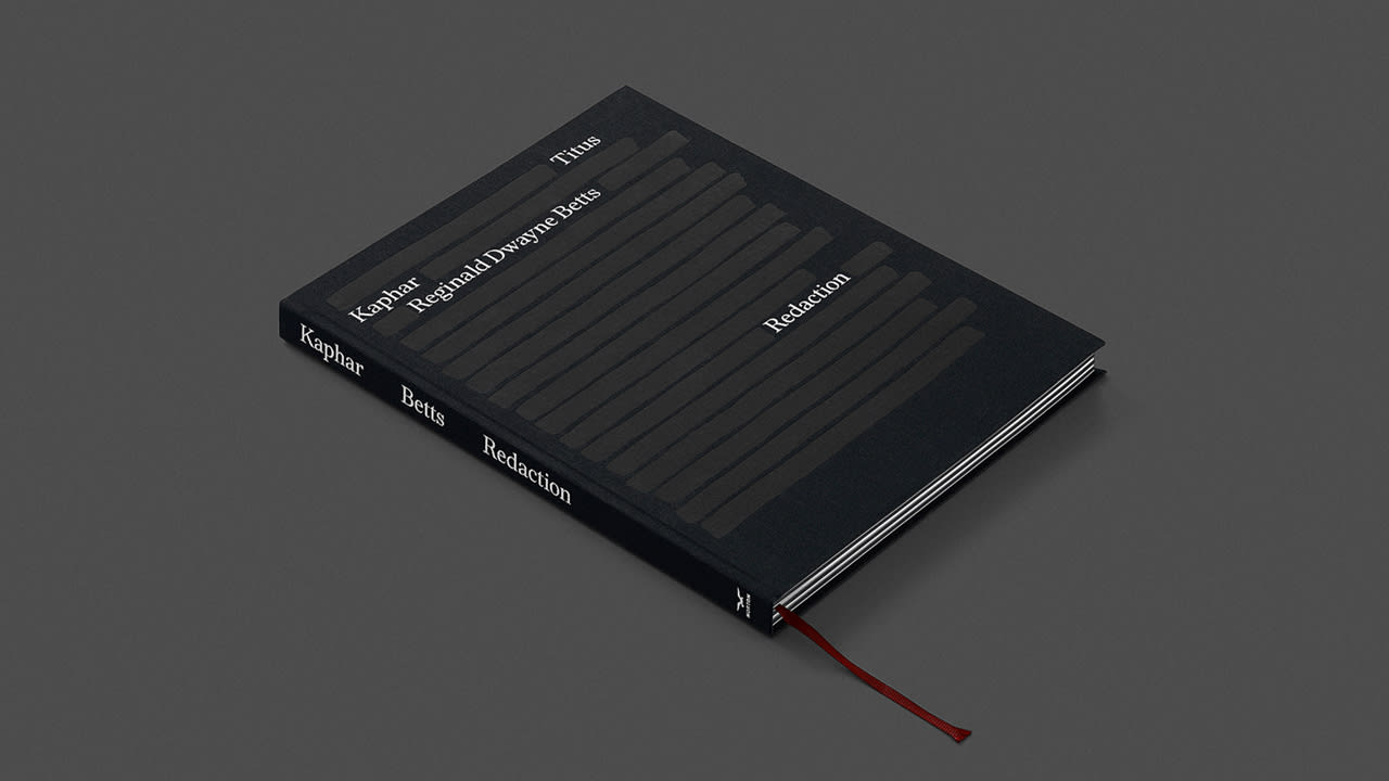 'Redaction' is an art book designed for incarcerated individuals