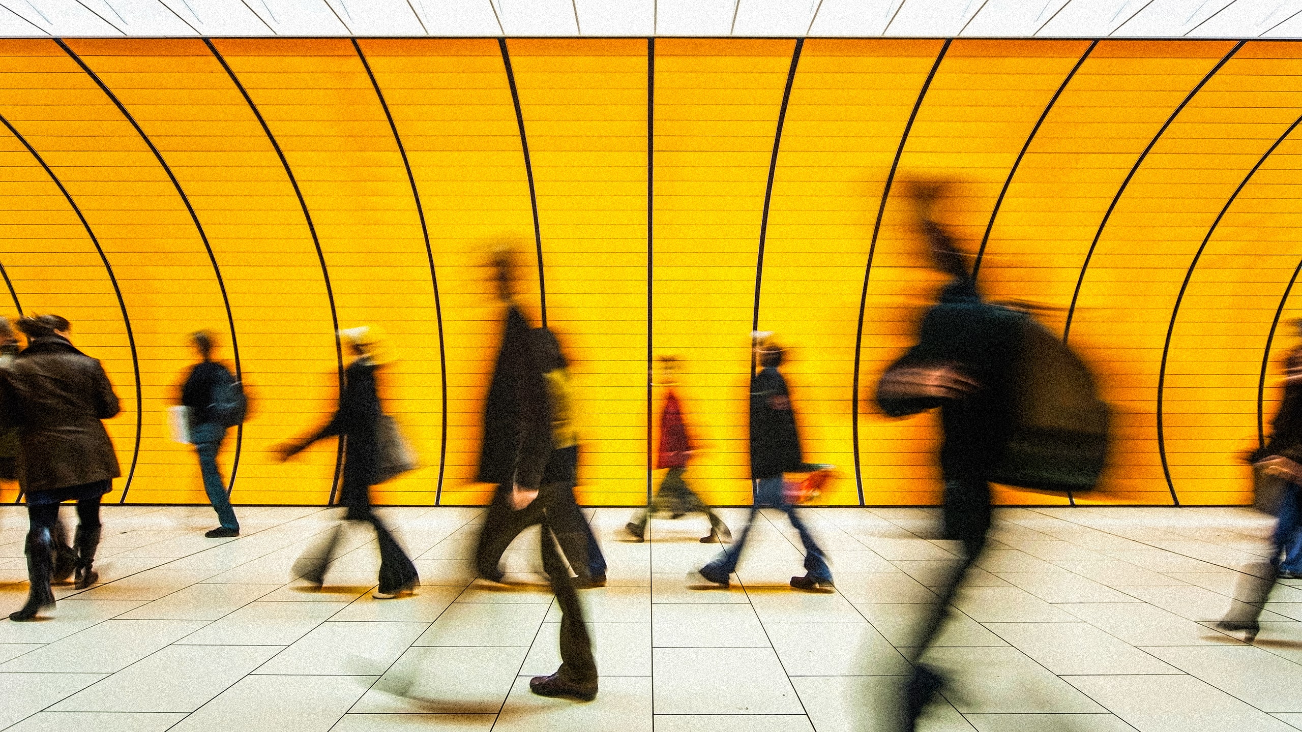 Mathematics of crowds: Theory says people move in predictable patterns