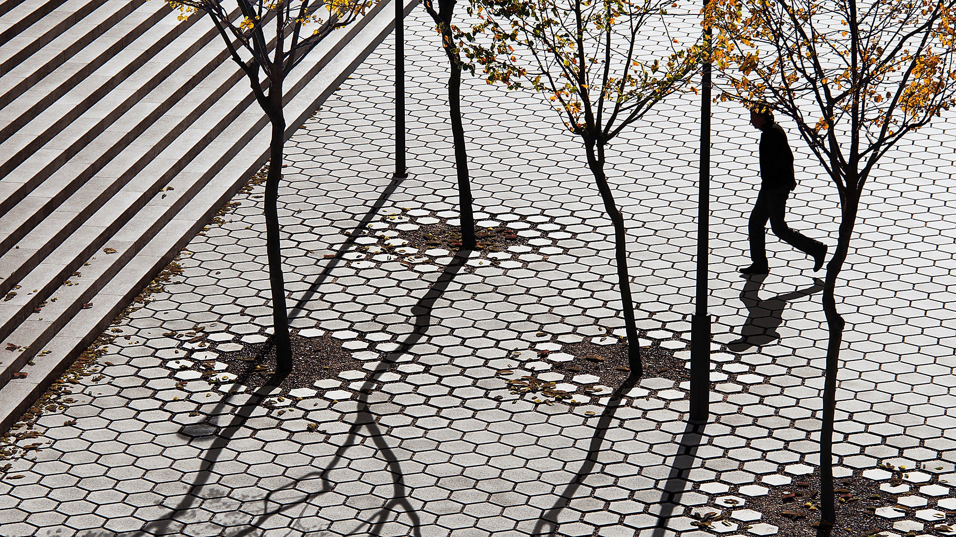 Snohetta designed Flyt, a high-design permeable pavers