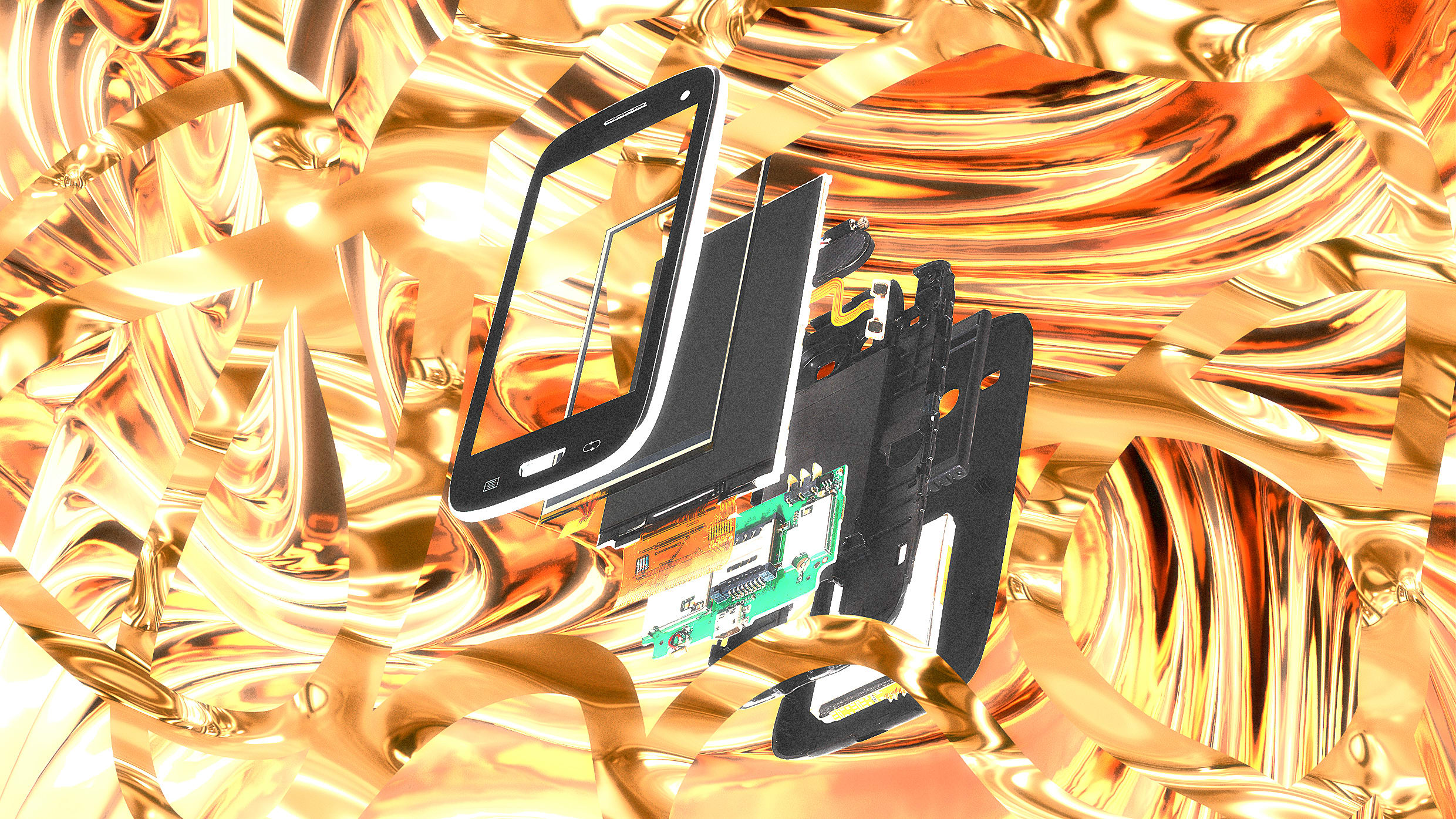 This futuristic new recycling plant is mining your old phone for gold