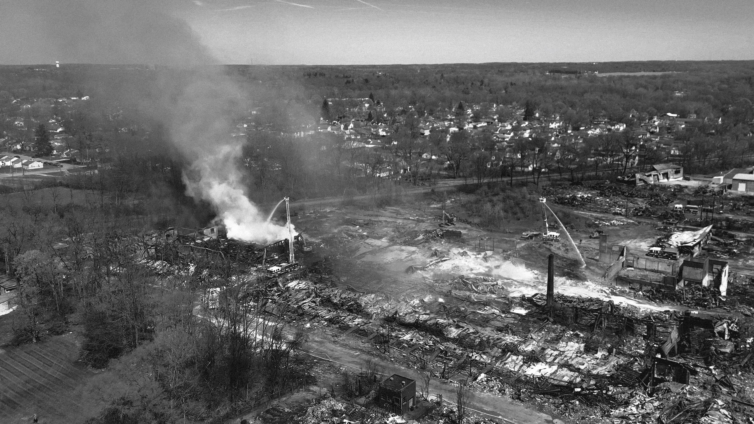 Massive Indiana fire exposes the issues with plastic recycling