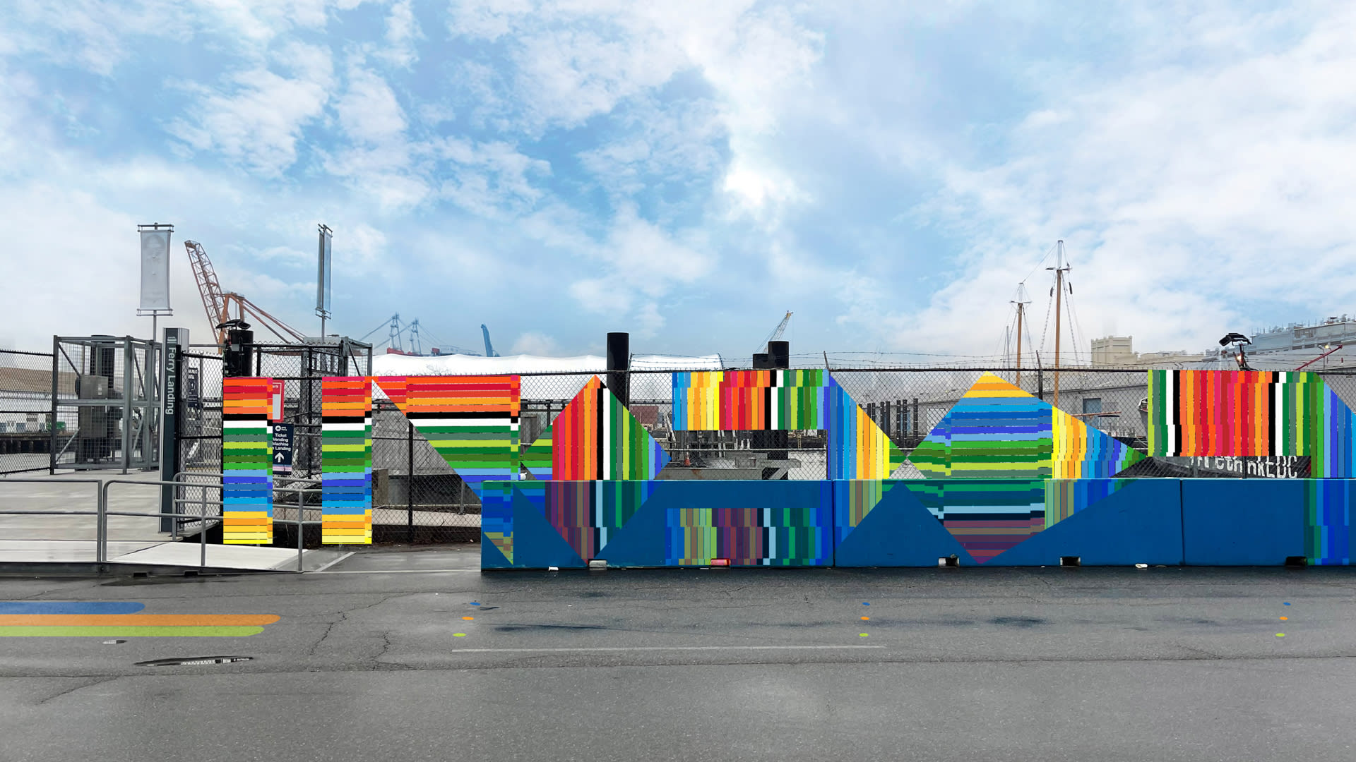 Color-coded wayfinding concept could help migrants transition to their ...