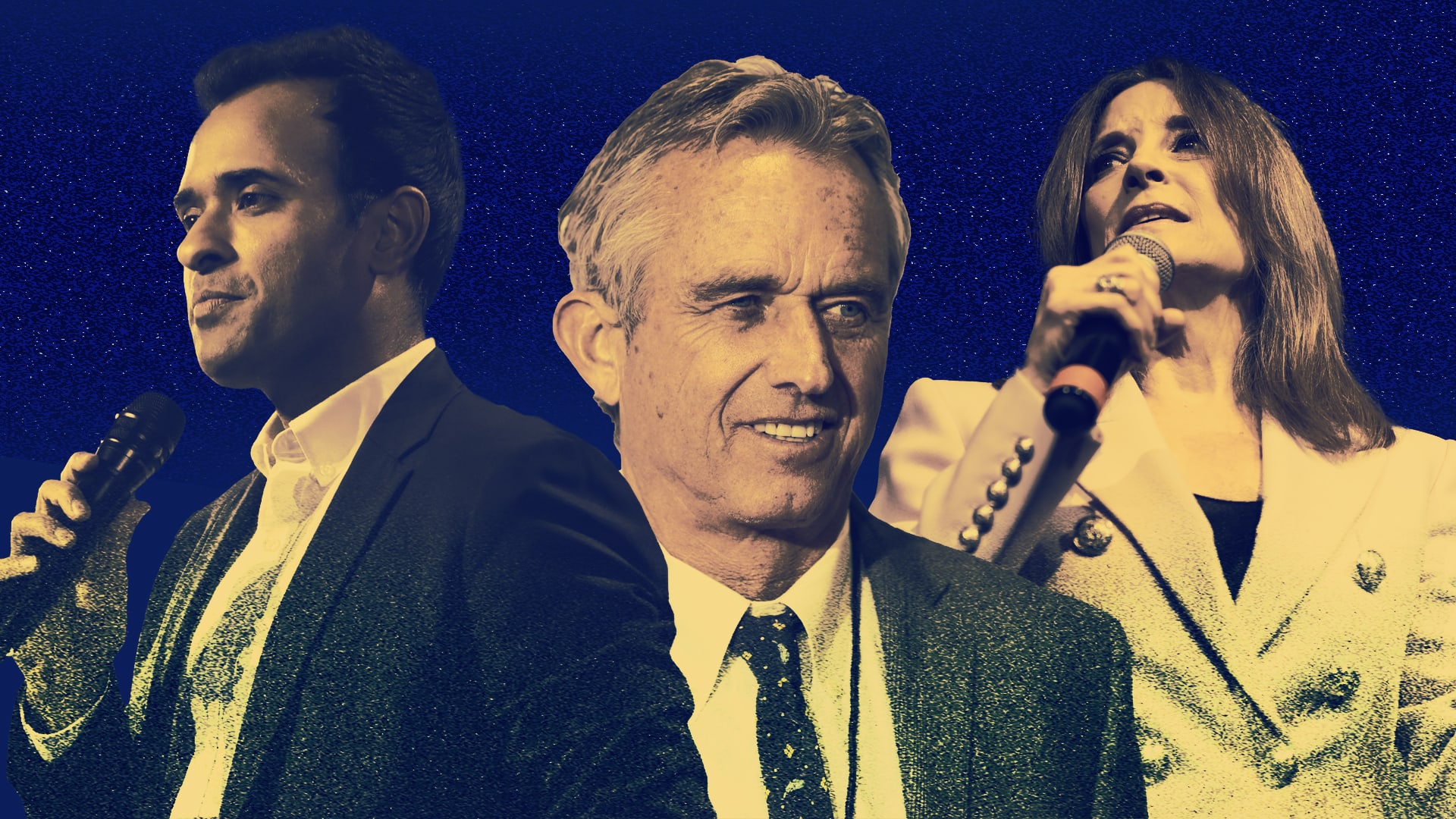Why RFK Jr, Marianne Williamson, and Vivek Ramaswamy do every podcast