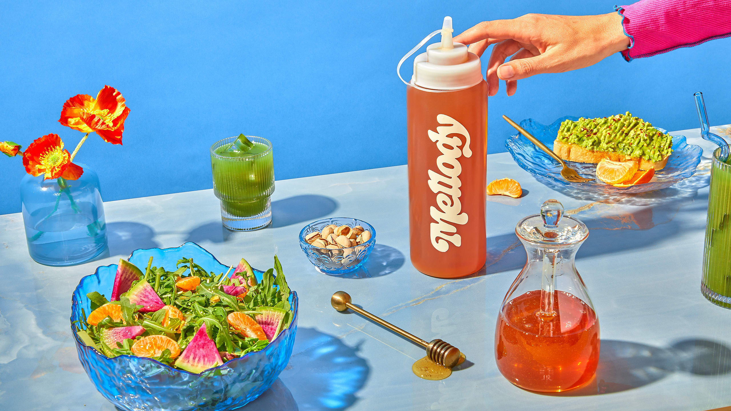 This is what the bee-free vegan honey Mellody tastes like